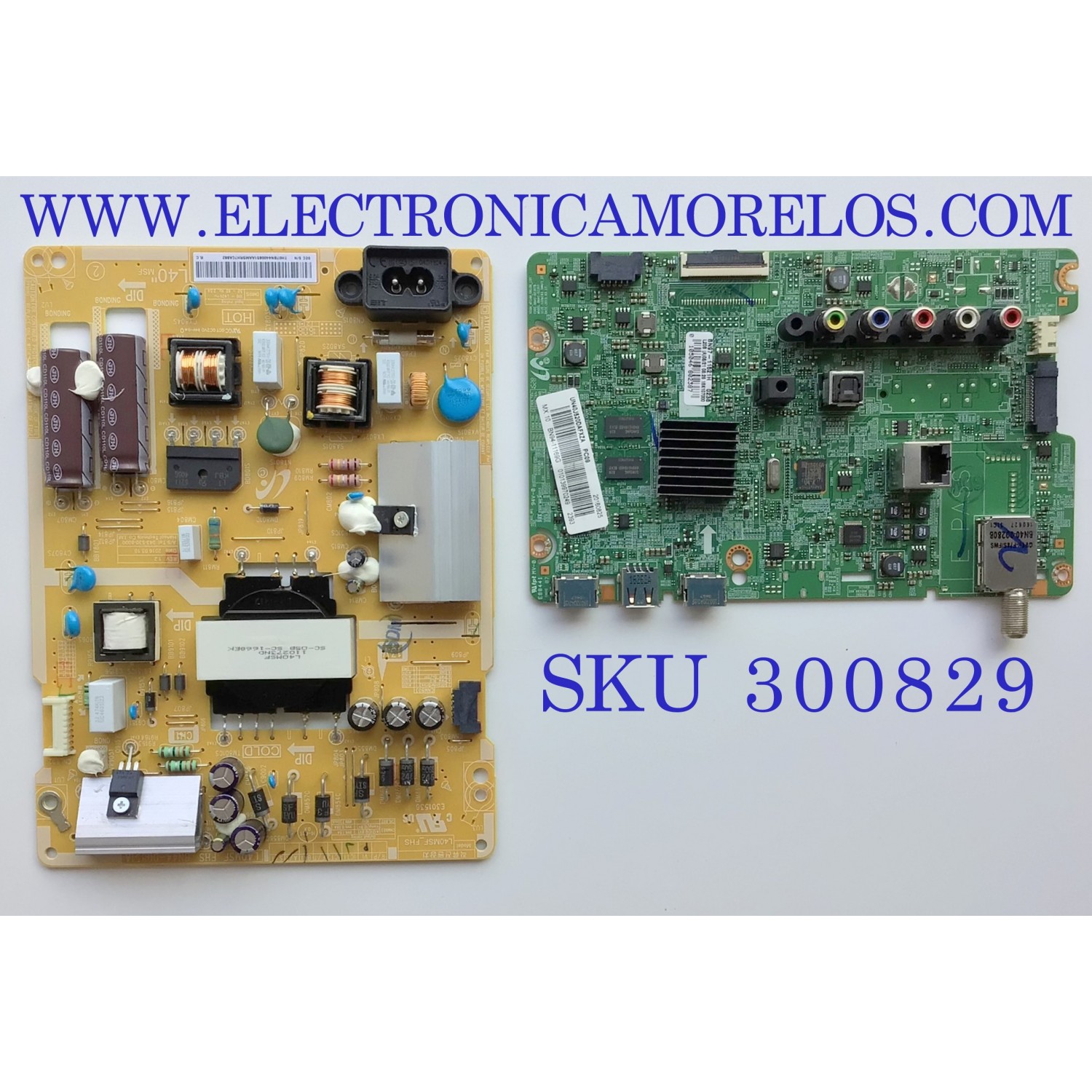 KIT DE TARJETAS PARA TV SAMSUNG / MAIN BN94-11169G / BN41-02307B ...