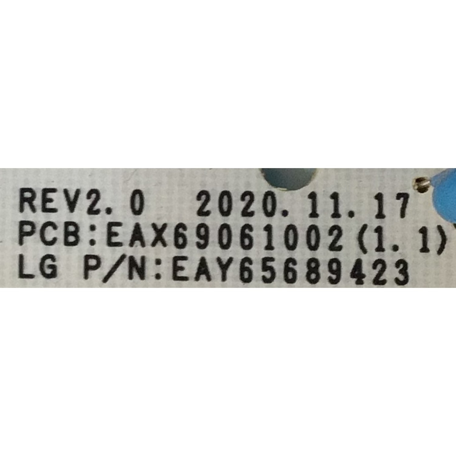 KIT DE TARJETAS PARA TV LG / MAIN EBT66416903 / EAX69049007 / FUENTE ...