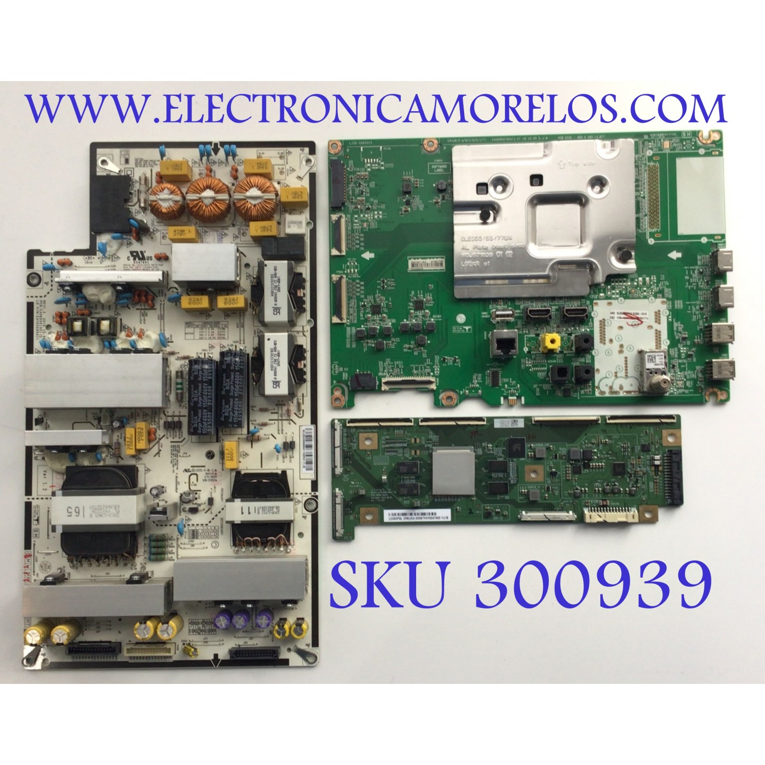 KIT DE TARTEJAS PARA TV LG / MAIN EBT66417706 / EAX69047304 / FUENTE ...