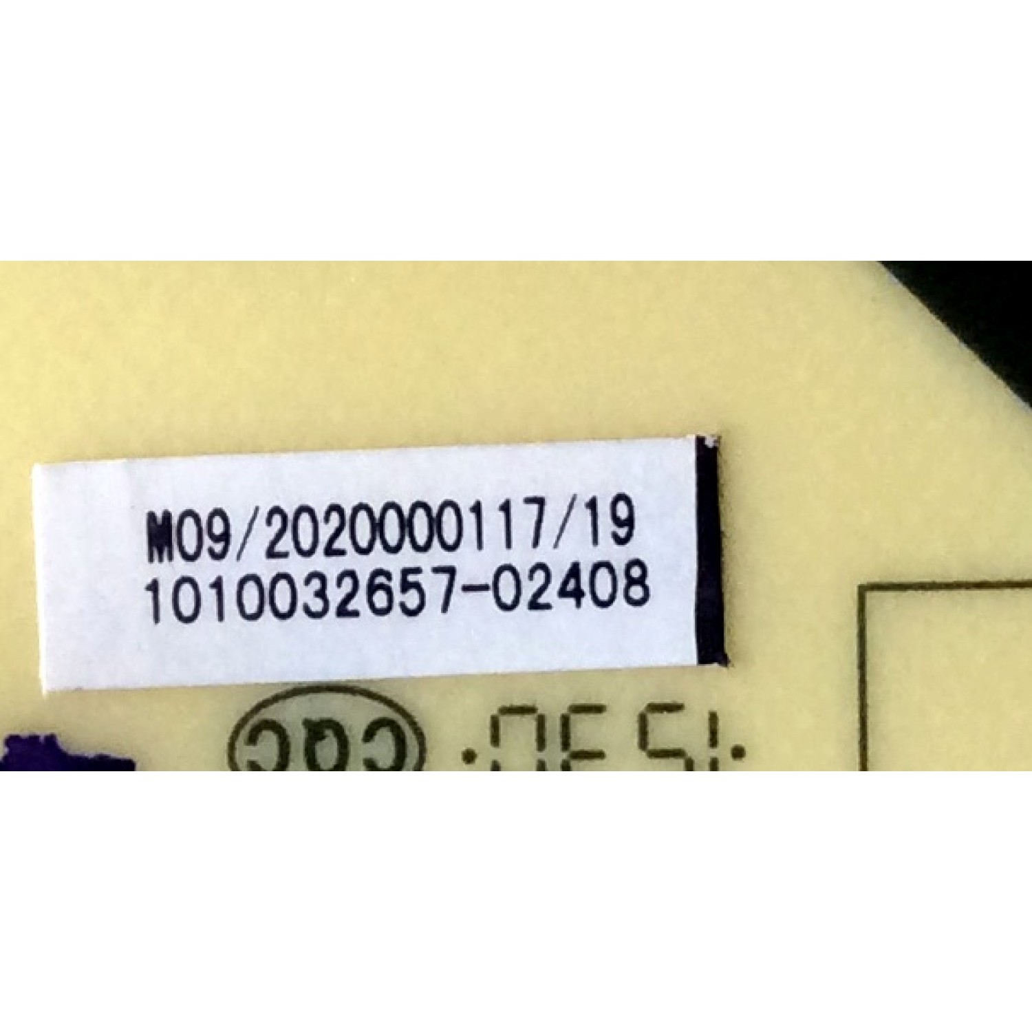 FUENTE DE PODER / JVC 1010032657 / 303C5502066 / 1P0F248373A / E255554 ...