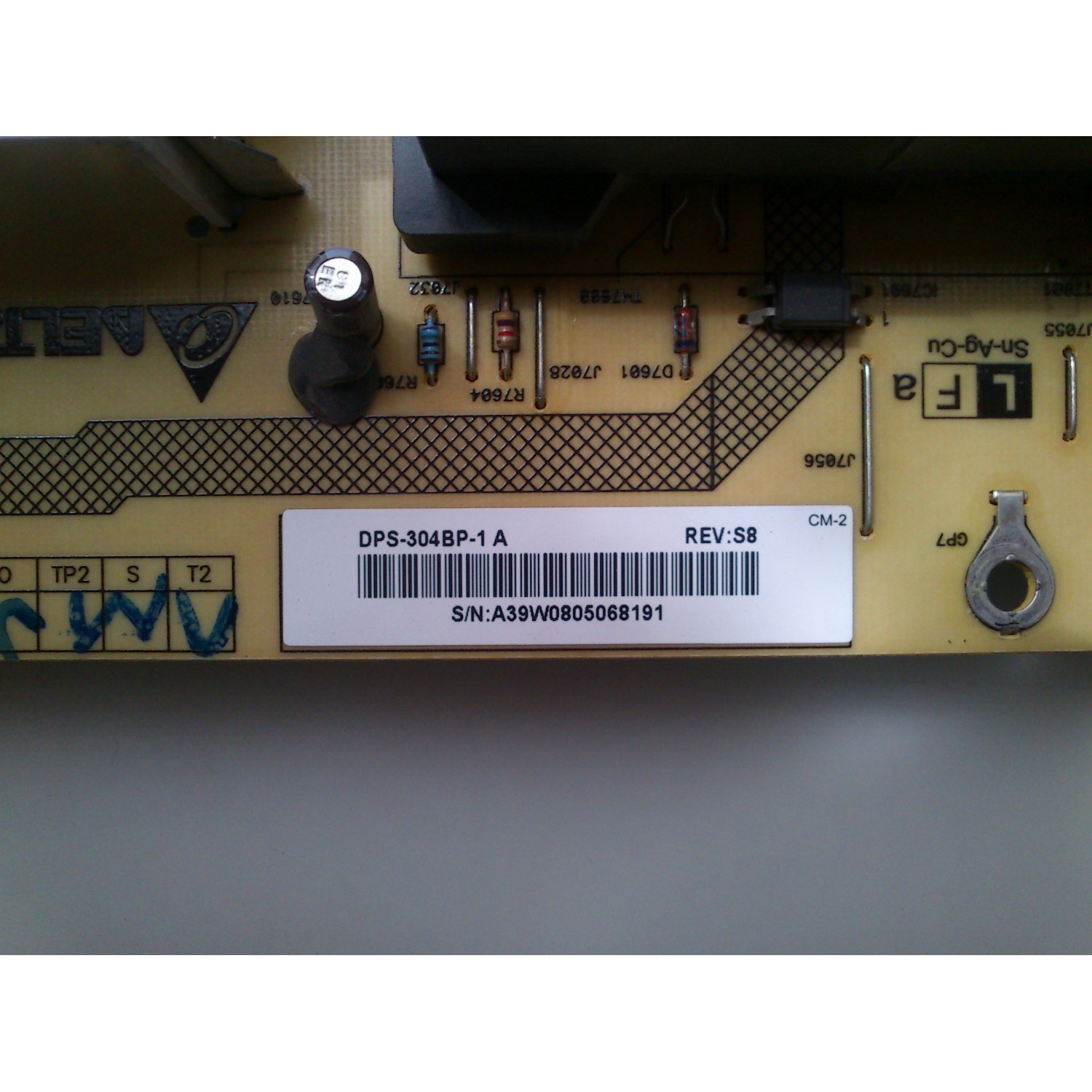 FUENTE DE PODER / SHARP RDENCA235WJQZ / DPS-304BP-1 / MODELOS LC-42D64U ...