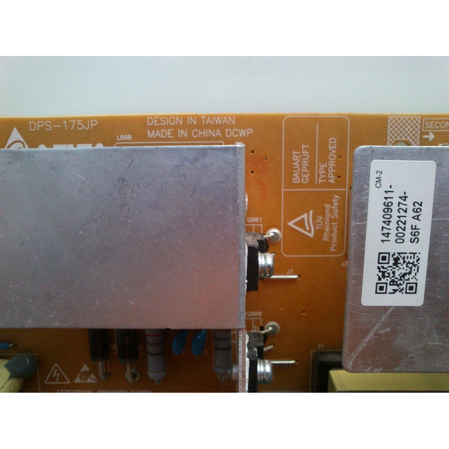 FUENTE DE PODER / SONY 1-474-096-11 / 147409611 / DPS-175JP / MODELO ...