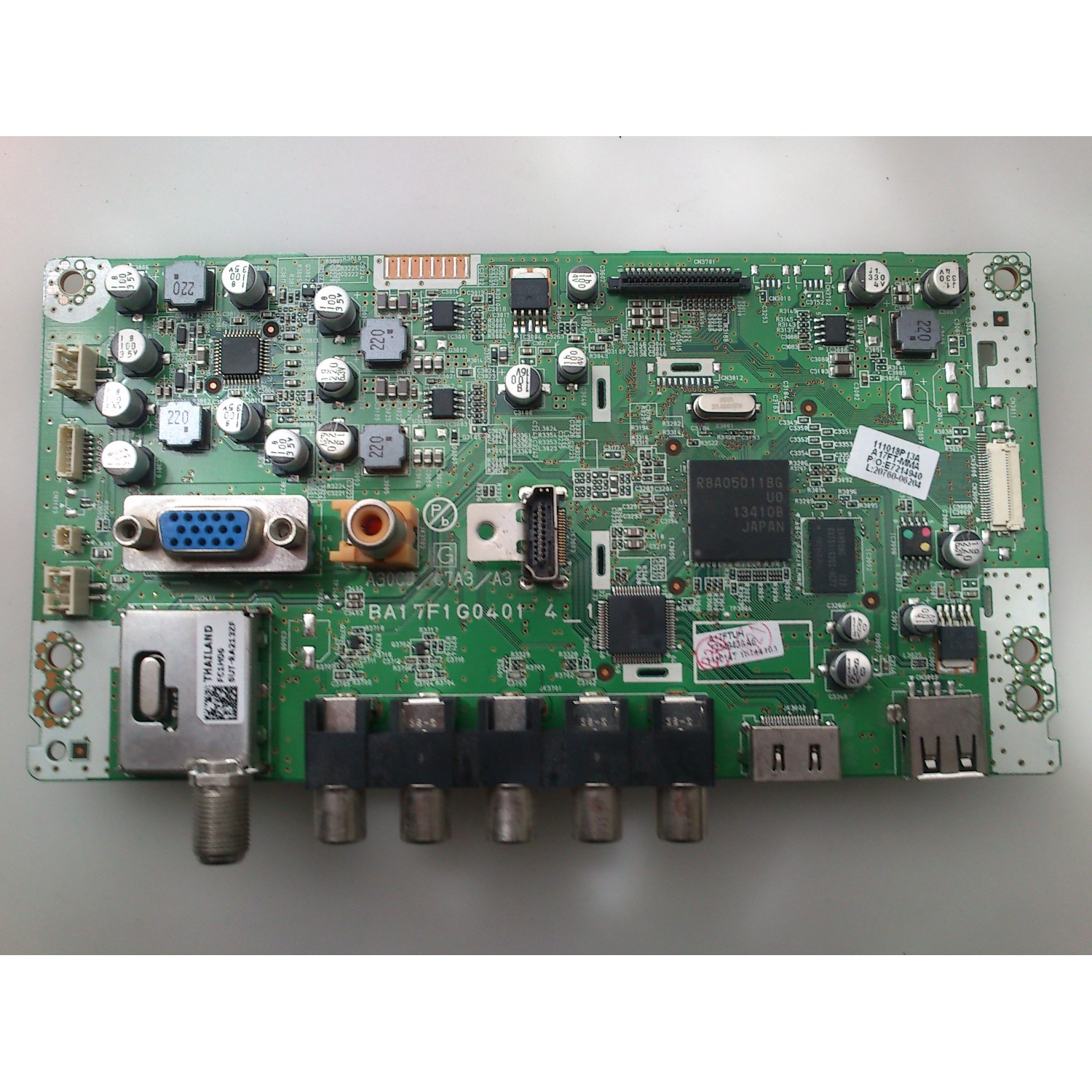 MAIN EMERSON A17FTMMA-001-DM / BA17F1G0401 4 1 / A17FTUH / MODELO ...