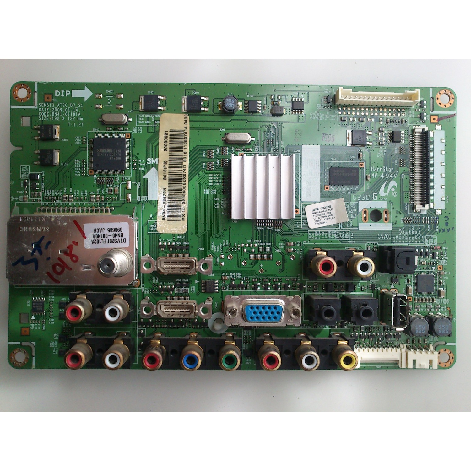 MAIN SAMSUNG BN94-02679N MODELO LN32B360C5DXZABN94-02679N - SAMSUNG