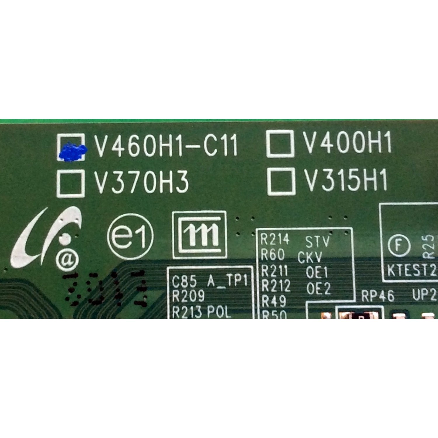 T-CON / SAMSUNG 35-D058281 / V460H1-C11 / E88441 / PANEL V460H1-L11 REV ...