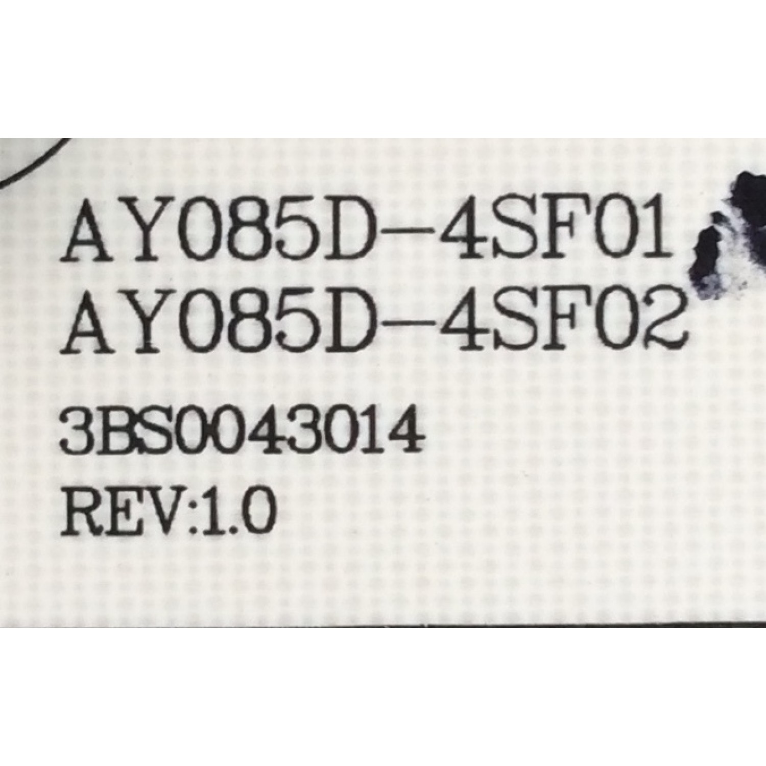 FUENTE DE PODER / NEW COLOR FAST AY085D-4SF01 / 3BS0043014 / AY1308 ...