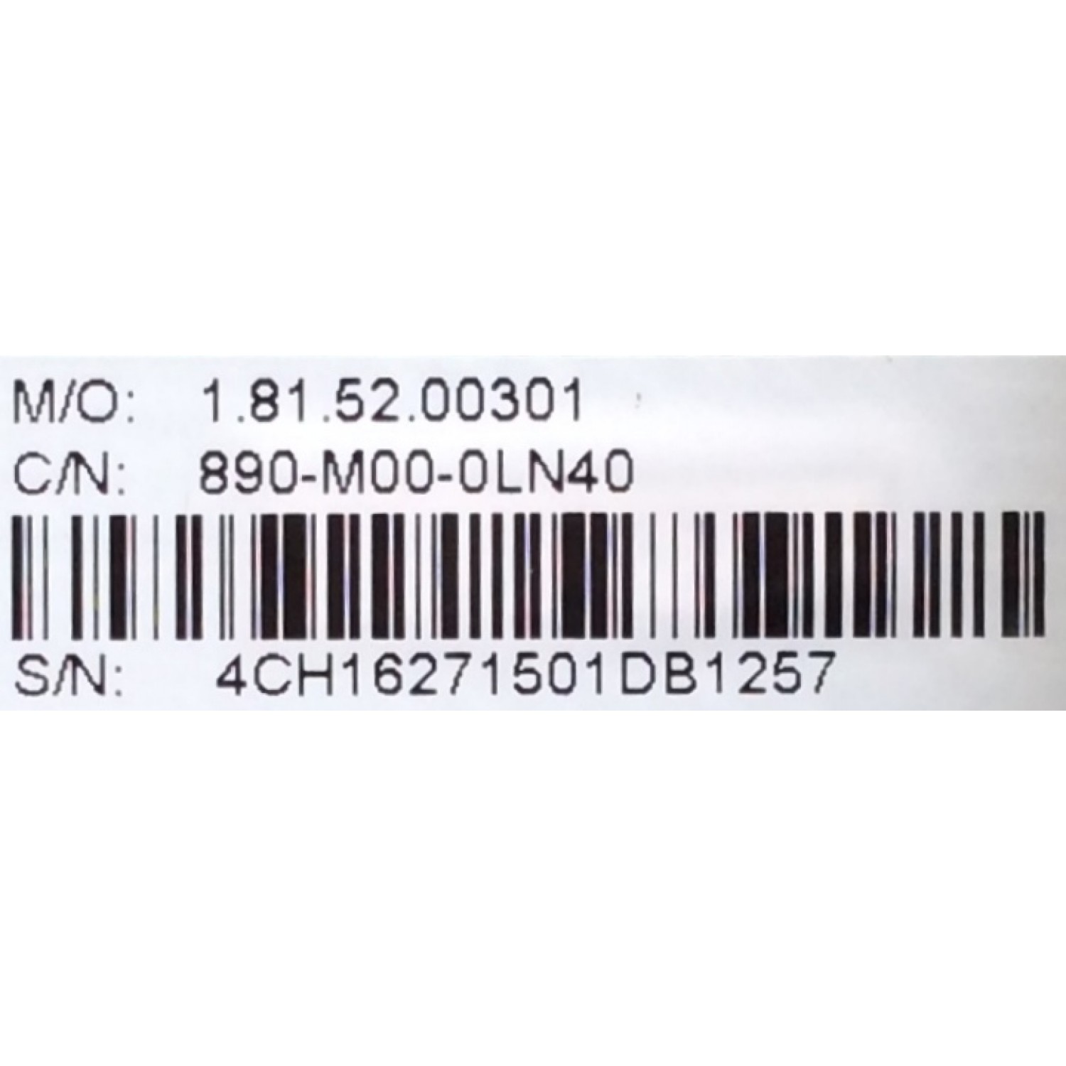 MAIN / SEIKI SY14625-1 / CV3393CH-W-11 / CV3393CH-W / 890-M00-0LN40 ...