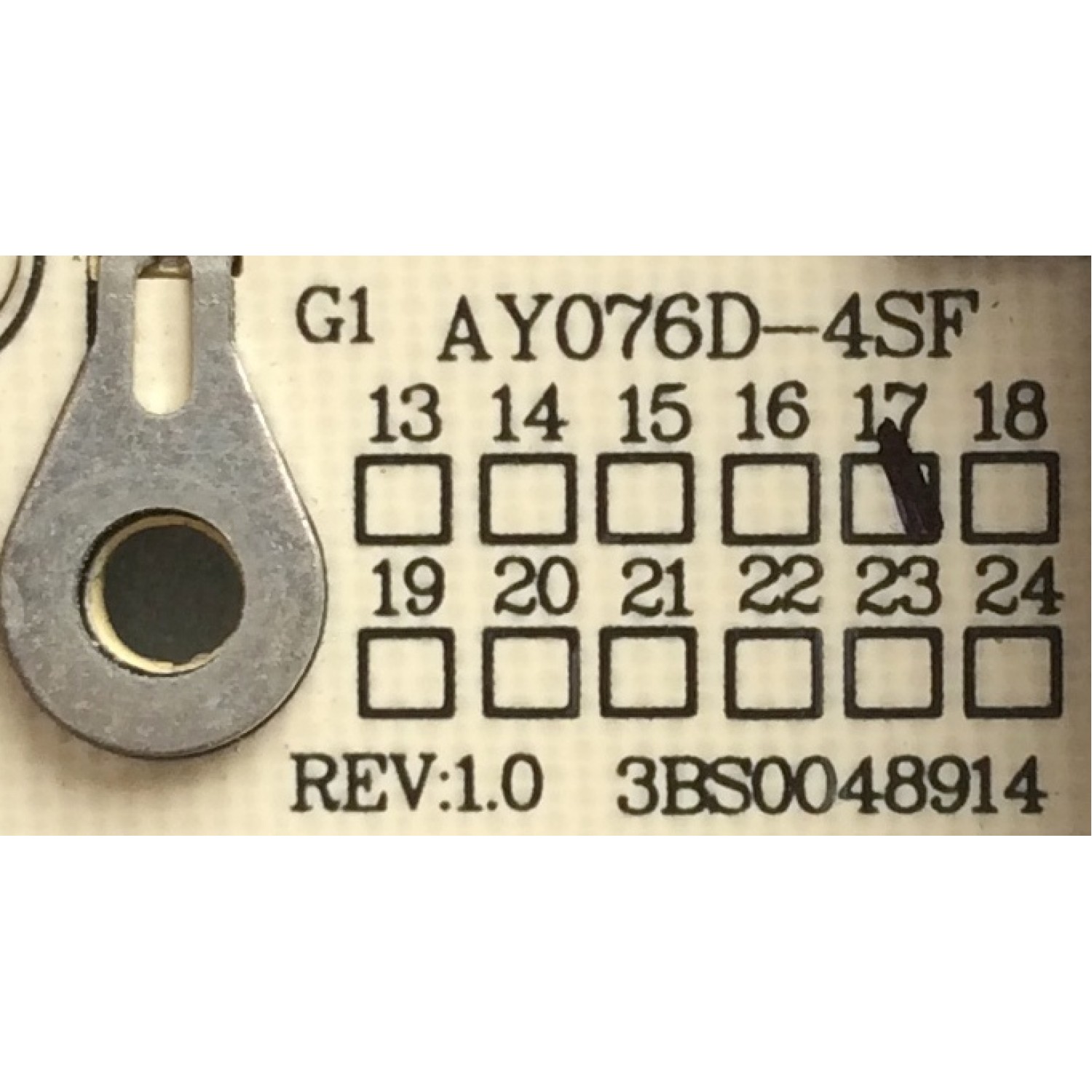 FUENTE DE PODER / SCEPTRE AY076D-4SF17 / AY076D-4SF / 3BS0048914 ...