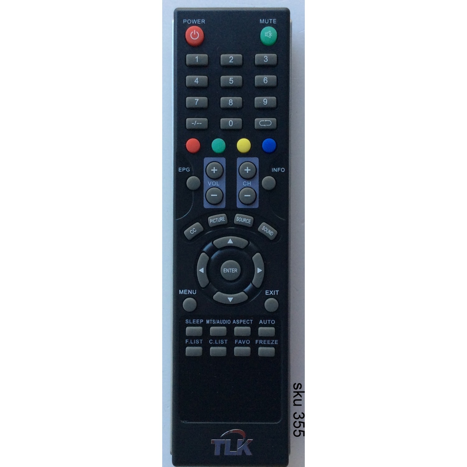 CONTROL REMOTO MARCA TLK PARA TVTLK - TLK