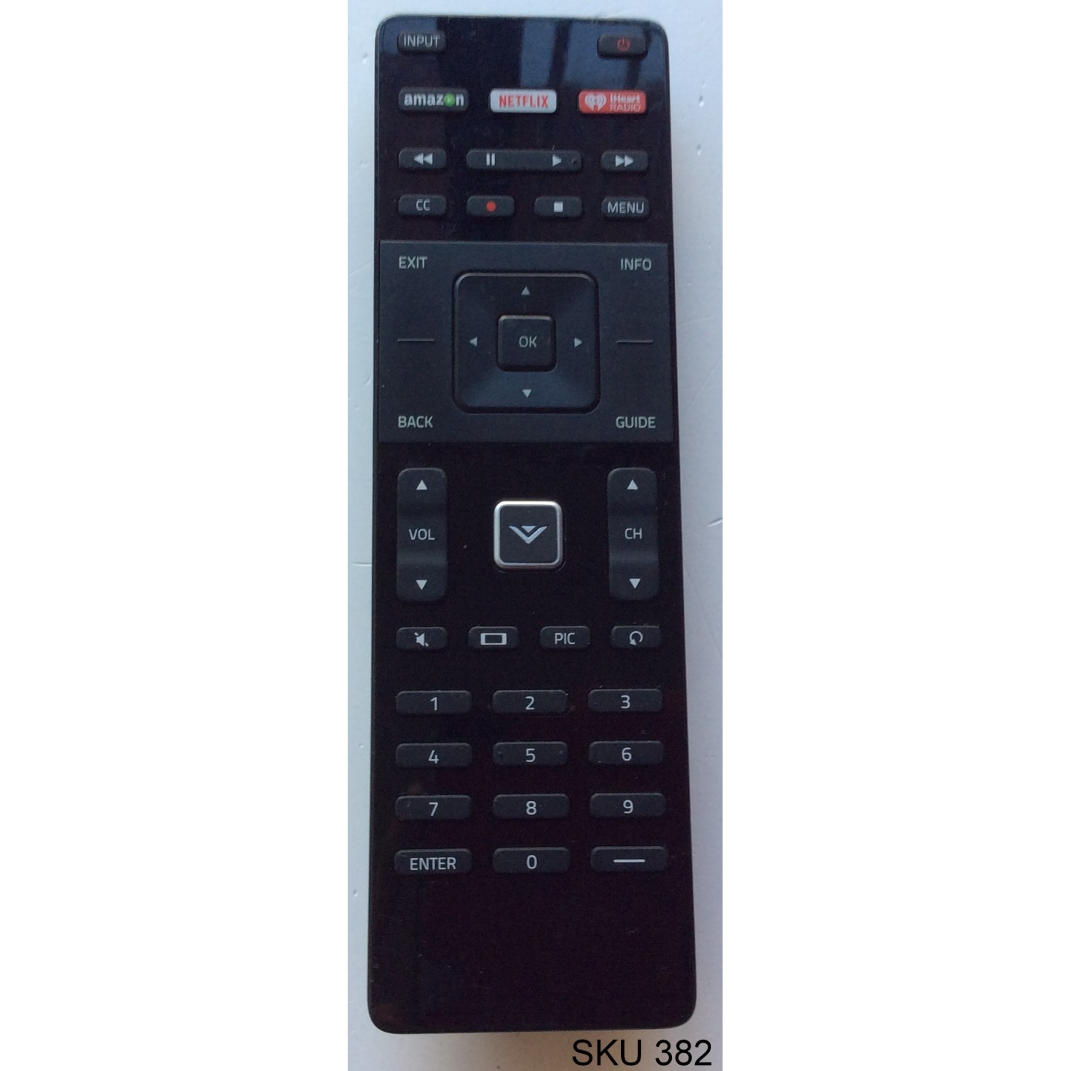 CONTROL REMOTO PARA TV / VIZIO / XRT122 / E60-C3 / D65U-D2 / D58U-D3 ...