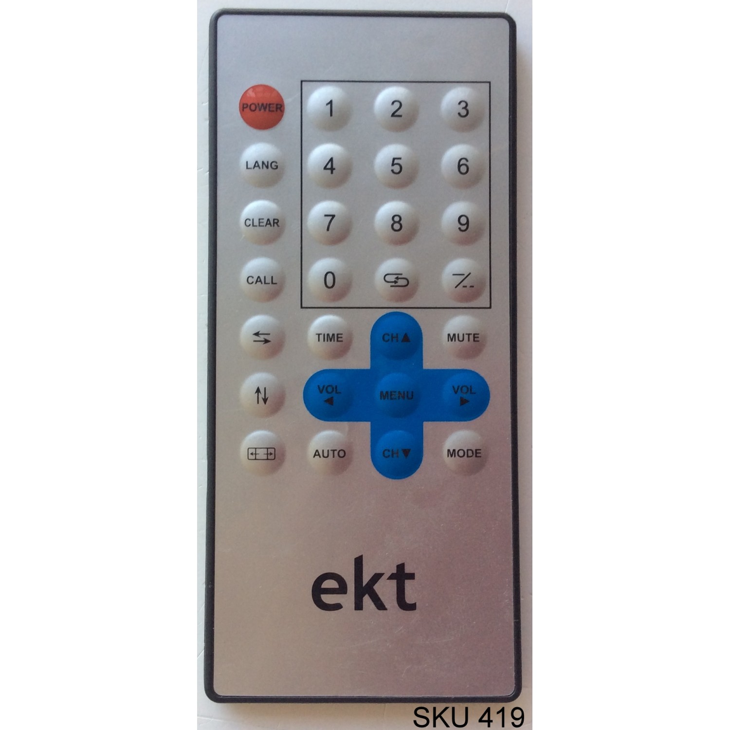 CONTROL REMOTO EKTCONTROL REMOTO EKT - EKT