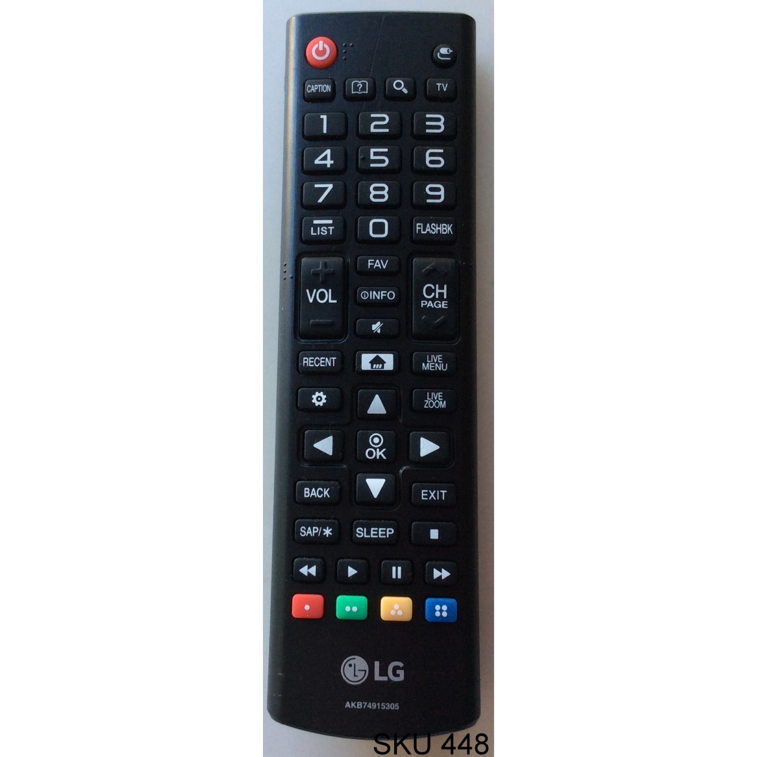 CONTROL REMOTO PARA TV LG / AKB74915305 / MODELO 49UH6100-UH / 43UH6100 ...