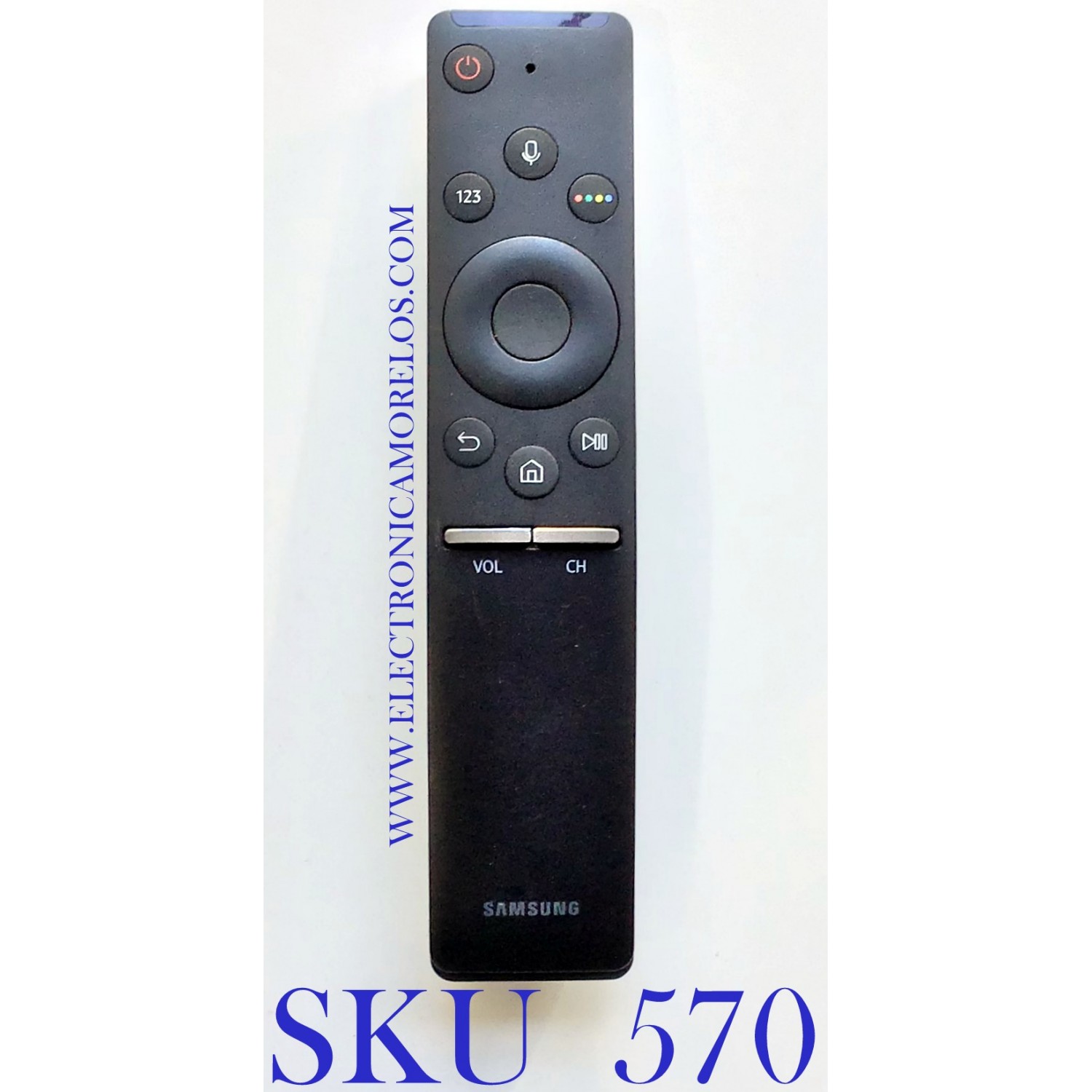 CONTROL SMART TV SAMSUNG COMANDO DE VOZ BN59-01266A / RMCSPM1AP1 ...