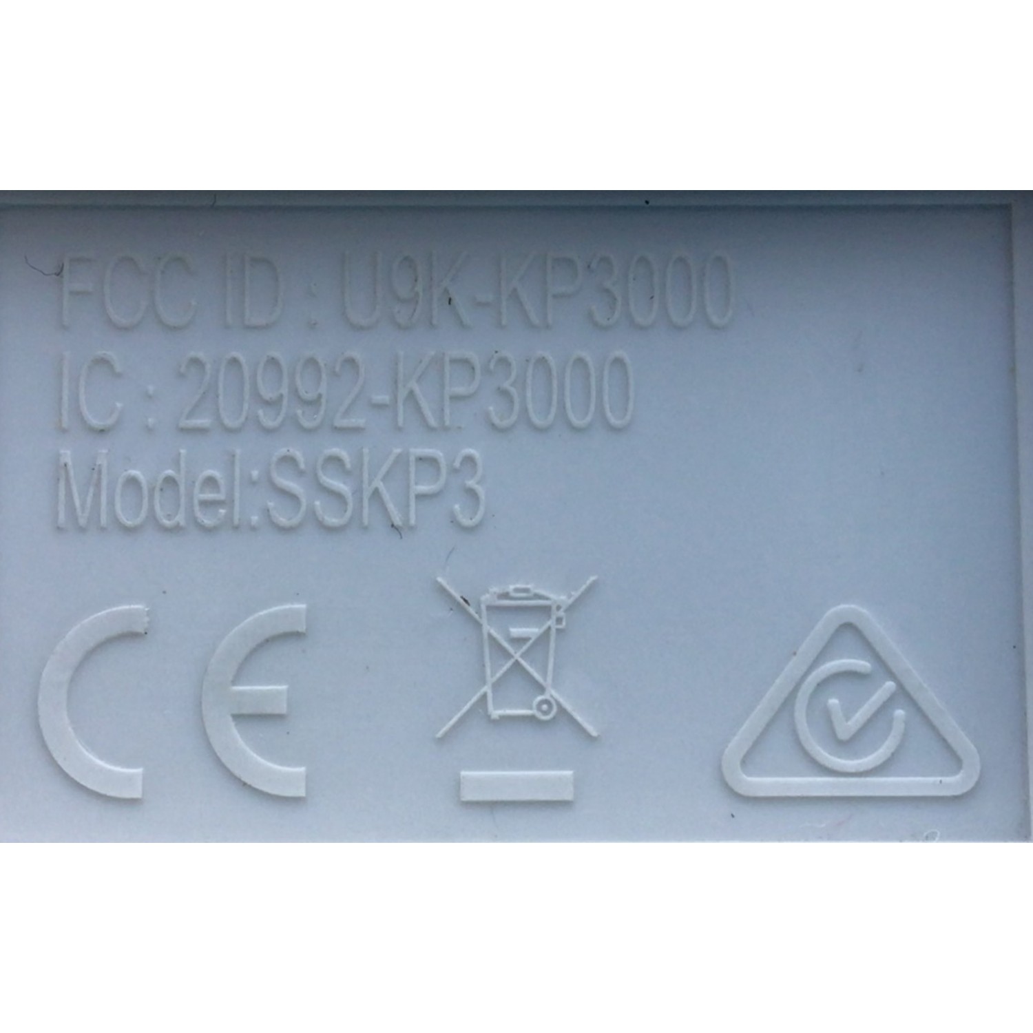 CONTROL REMOTO PARA SISTEMA DEL HOGAR SIMPLISAFE / NUMERO DE PARTE U9K ...