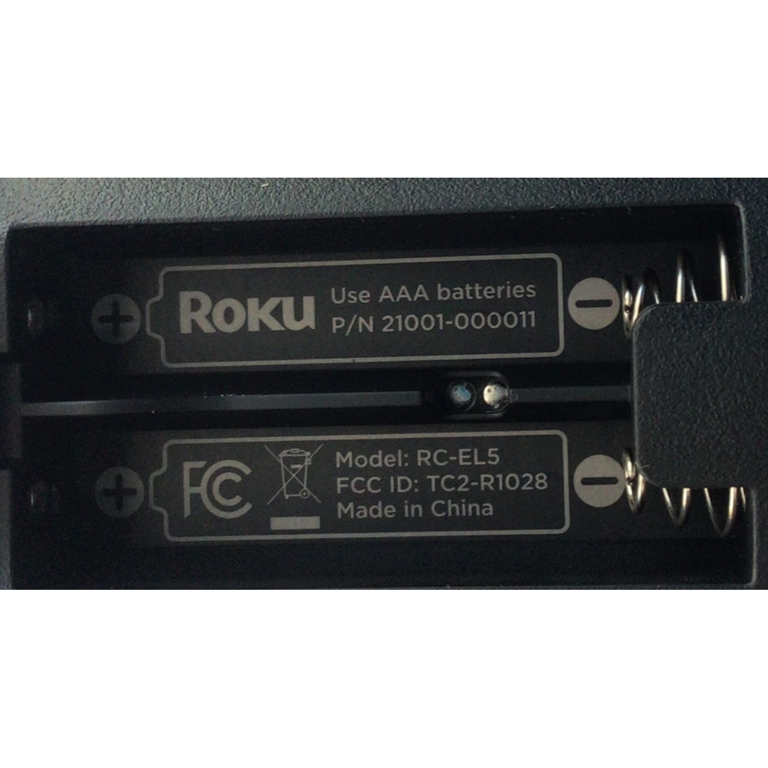 CONTROL REMOTO PARA TV TCL ROKU / NUMERO DE PARTE 21001-000011 / RC-EL5 ...