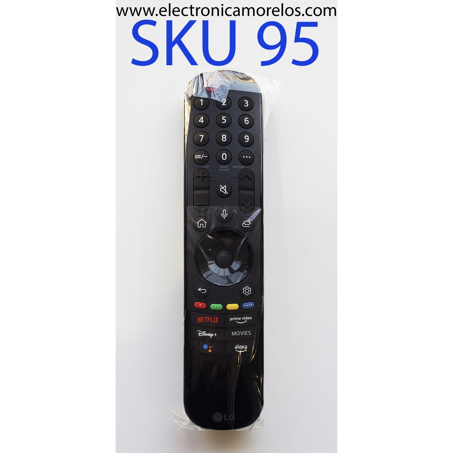 CONTROL REMOTO ORIGINAL MAGIC NUEVO PARA SMART TV LG CON COMANDO DE VOZ ...