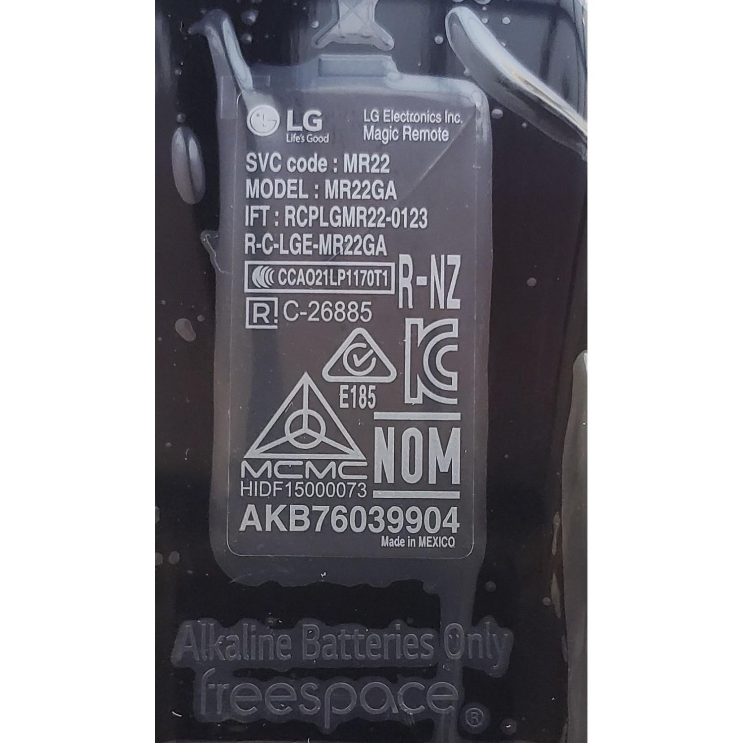 CONTROL REMOTO ORIGINAL MAGIC NUEVO PARA SMART TV LG CON COMANDO DE VOZ ...