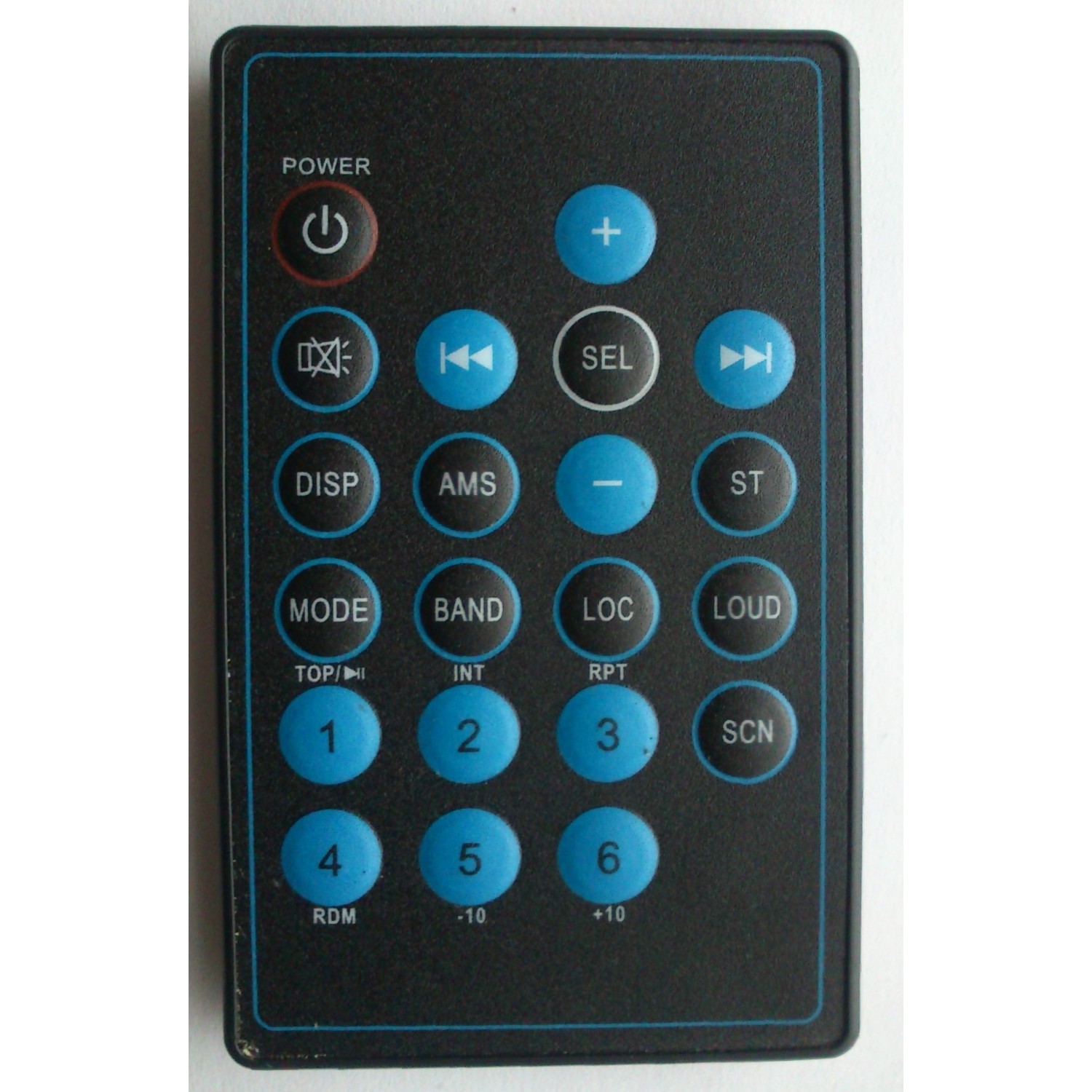 CONTROL REMOTO PARA AUTO ESTEREO T0-024T0-024