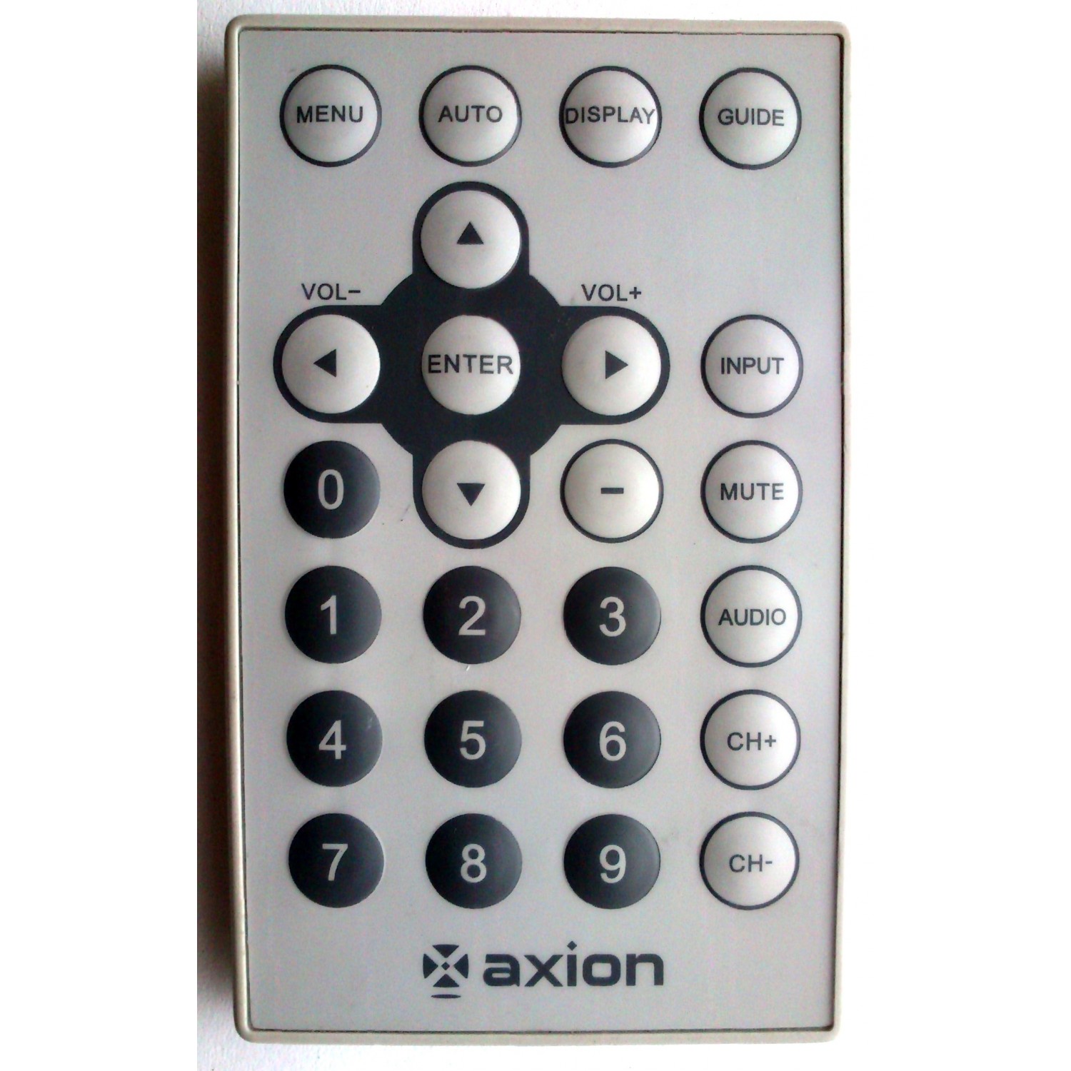 CONTROL REMOTO PARA AUTOESTEREO AXIONAXION - AXION