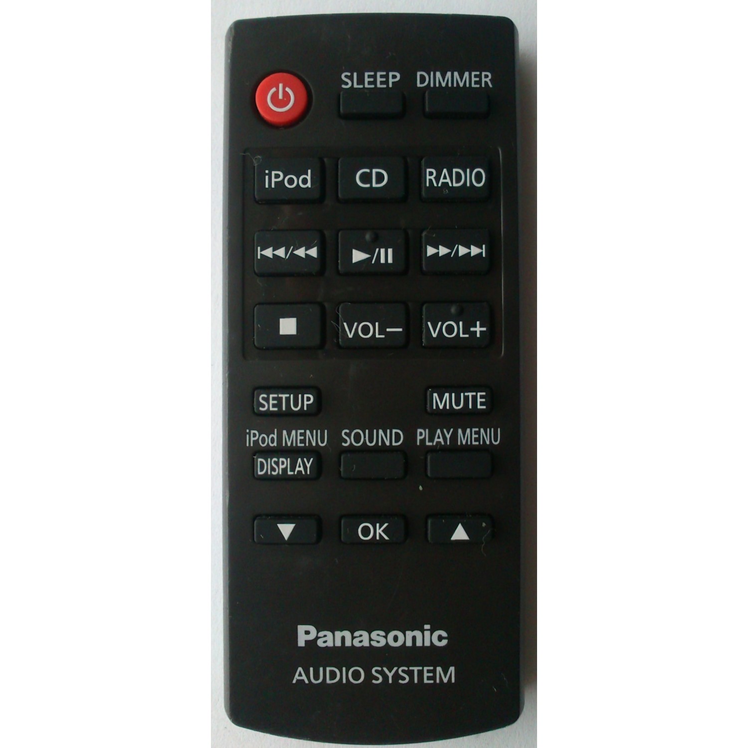 CONTROL REMOTO PARA AUDIO SYSTEM / PANASONIC N2QAYC000058N2QAYC000058 ...