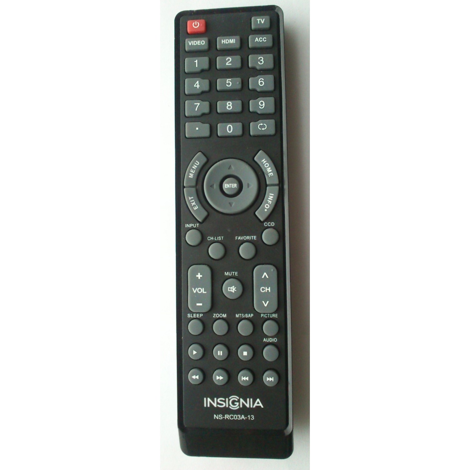 CONTROL REMOTO / INSIGNIA NS-RC03A-13NS-RC03A-13 - INSIGNIA