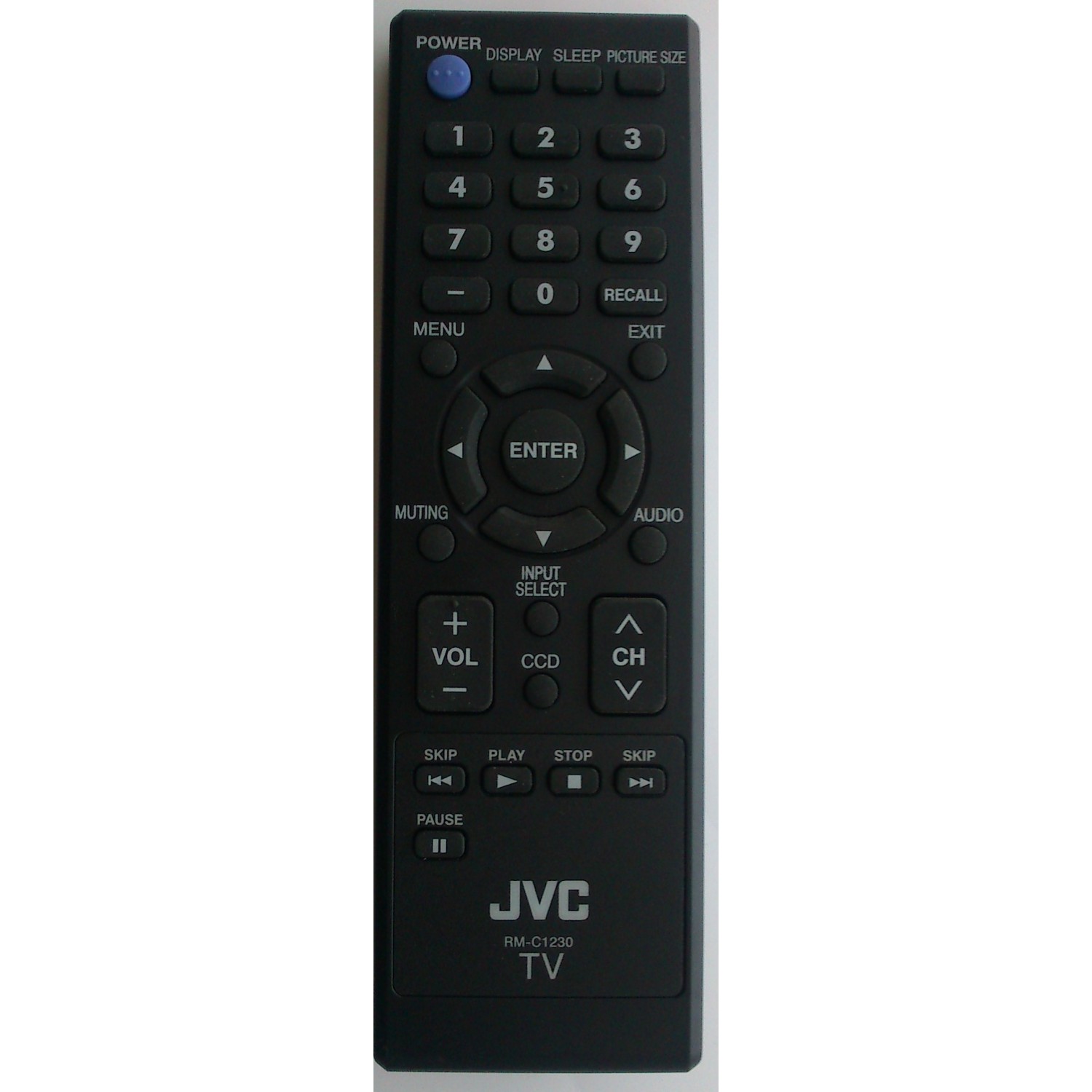 CONTROL REMOTO TV / JVC RM-C1230 MODELO LT-46AM73RM-C1230 - JVC