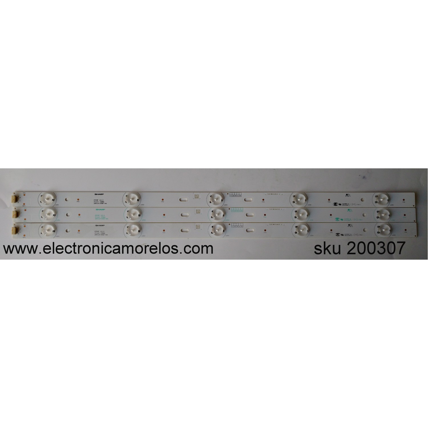 KIT DE LED PARA TV / CHI MEI V290BJ1-PE1 / F103Y19WC1020341A1A / MODELO ...