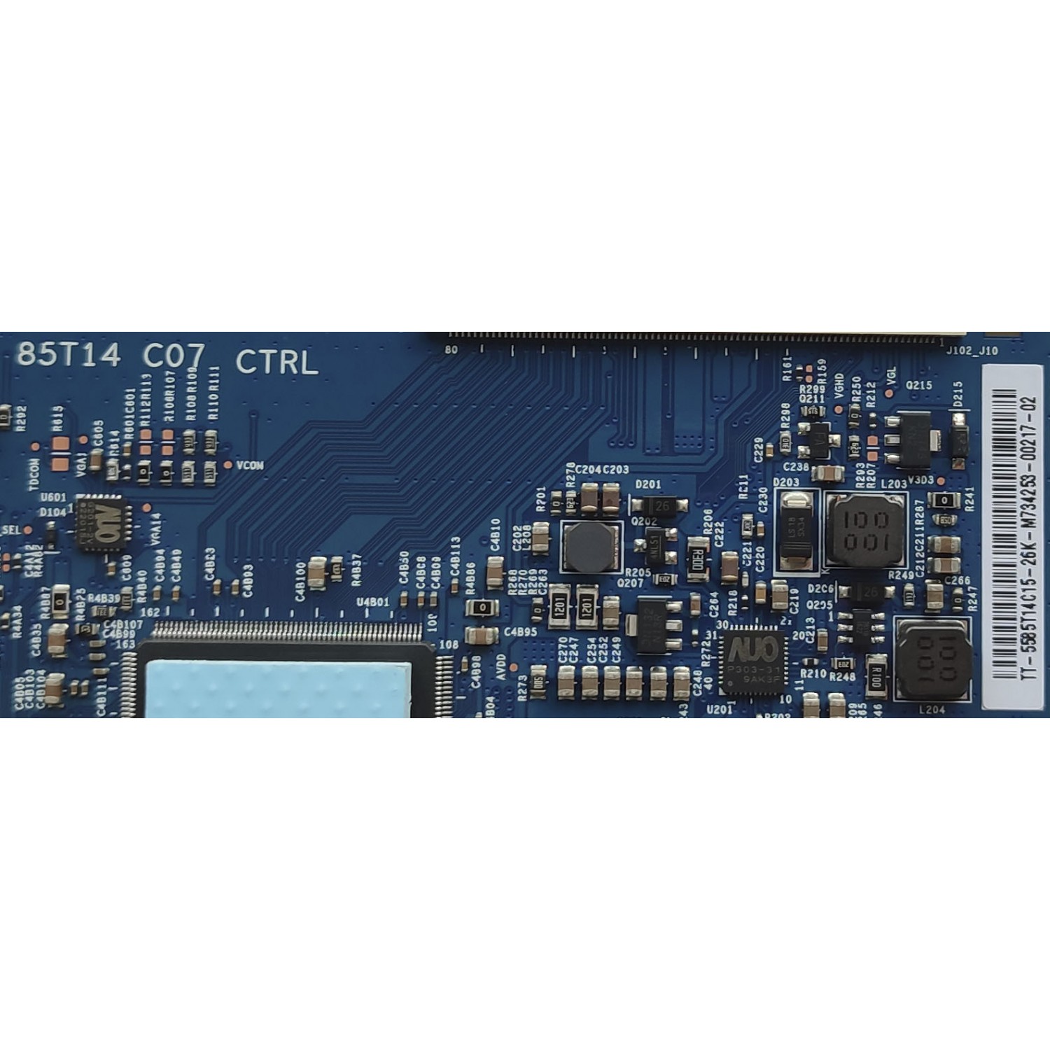 T-CON PARA TV SONY / NUMERO DE PARTE 5585T14C15 / 85T14 C07 CTRL / 55 ...