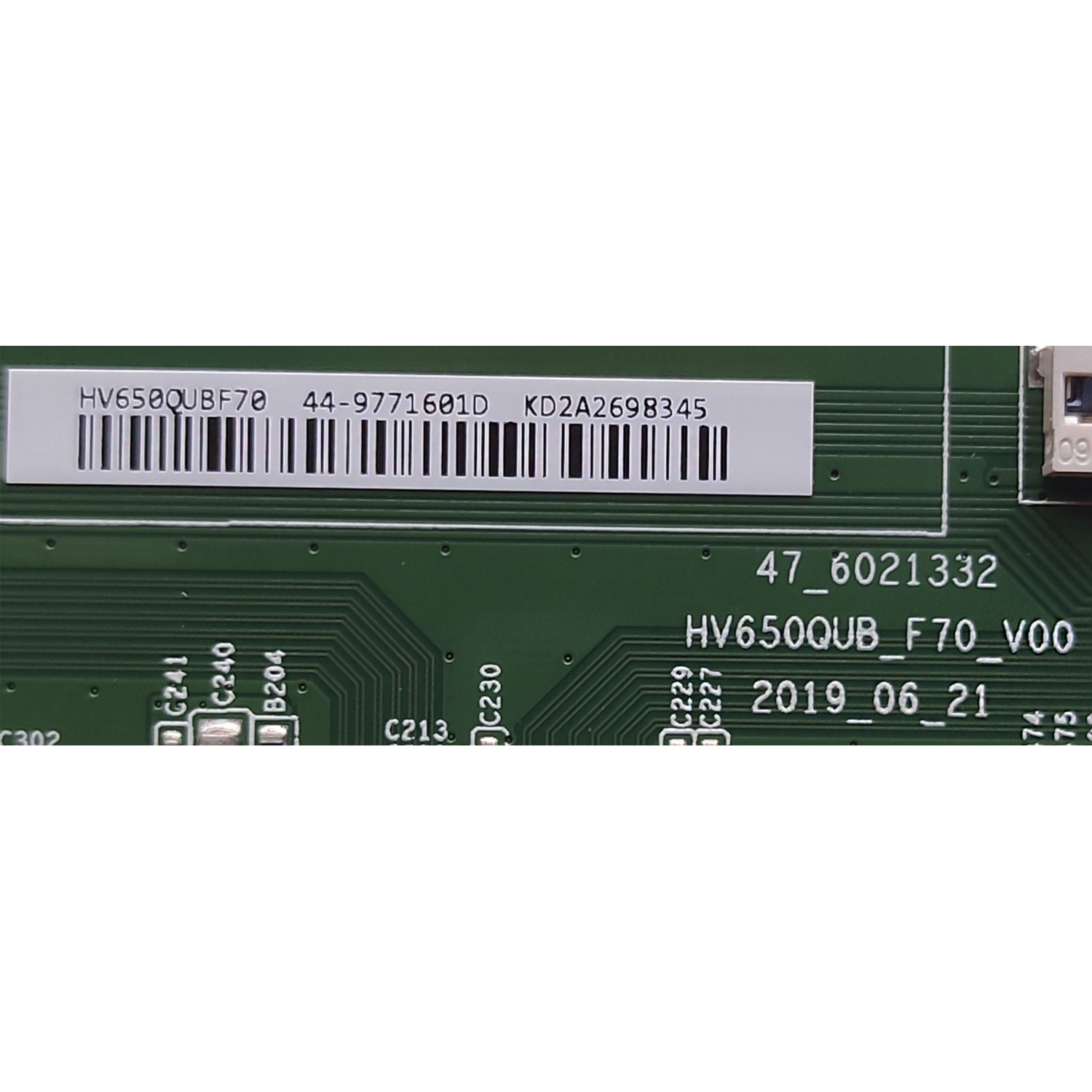 T-CON PARA TV PHILIPS / NUMERO DE PARTE 44-9771601D / 47-6021332 ...