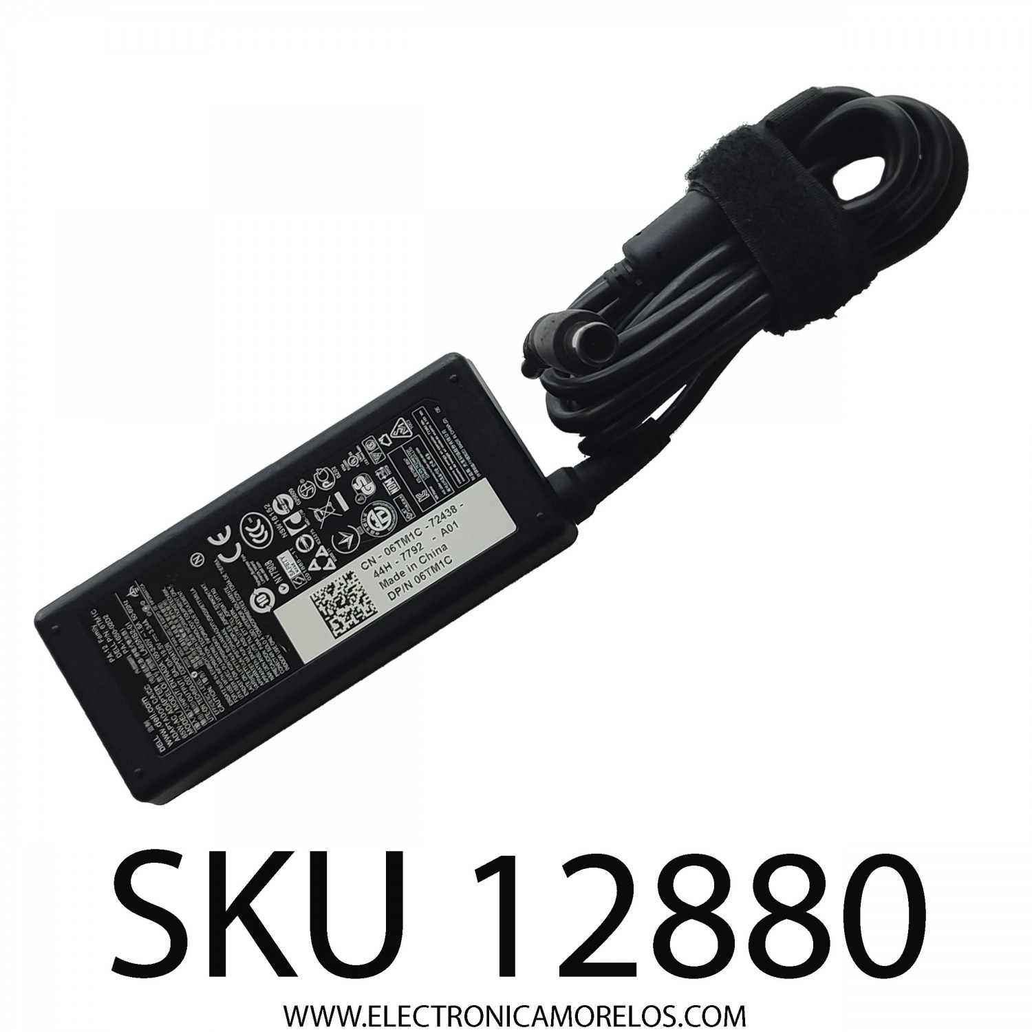 ADAPTADOR AC DELL / NUMERO DE PARTE LA65NS2-01 / PA-1650-02D2 / 6TM1C ...