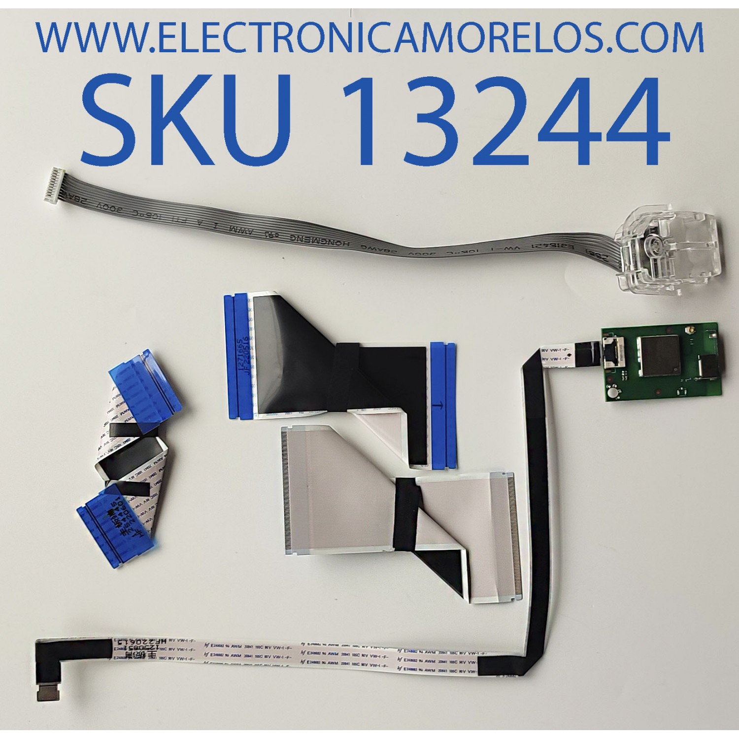 KIT DE CABLES PARA TV HISENSE / WIFI 1250667 / 1282009 / 2AJVQ-RK8812CU ...