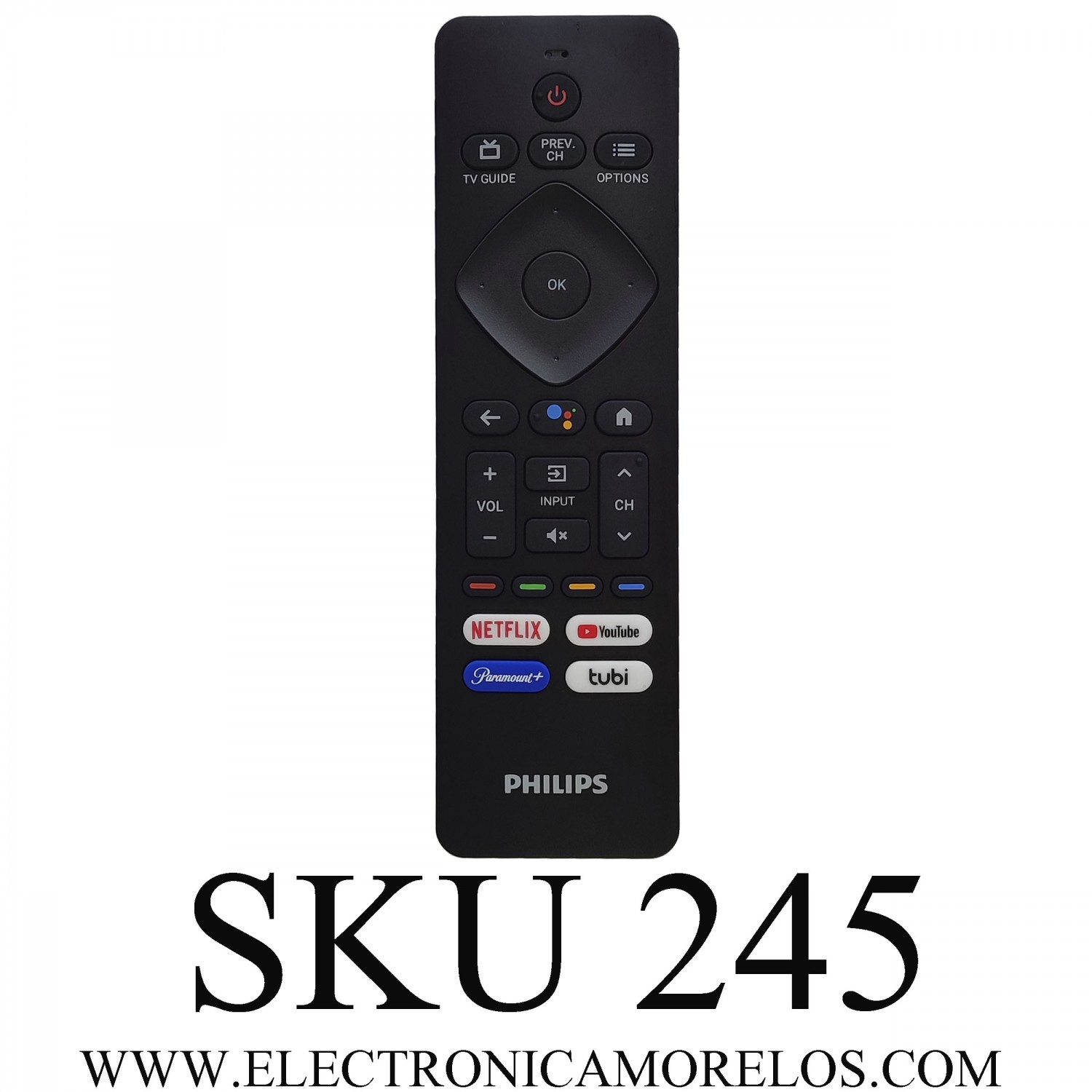 CONTROL REMOTO NUEVO ORIGINAL CON COMANDO DE VOZ PHILIPS / RF402A-T1-03 ...