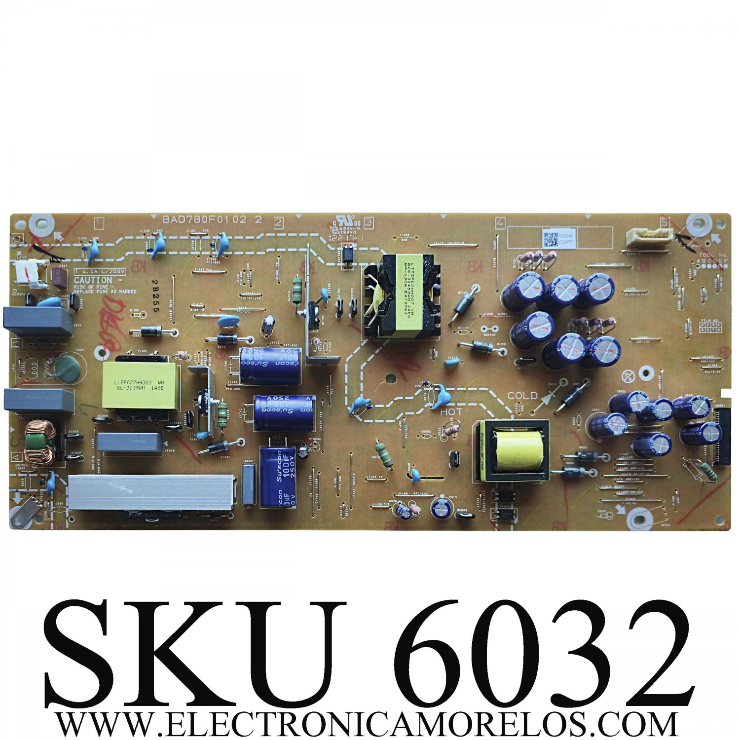 FUENTE DE PODER PARA TV PHILIPS / NUMERO DE PARTE ADL80MPWT / ADL80MPWT ...