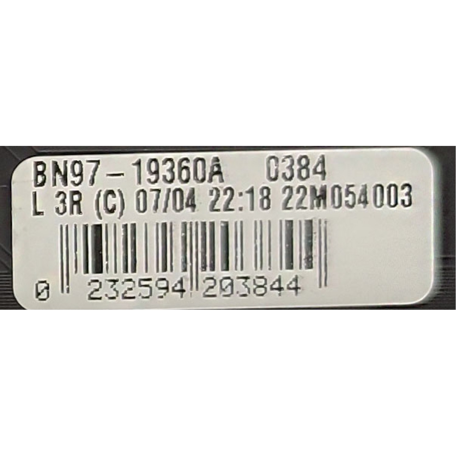 MAIN PARA TV SAMSUNG / NUMERO DE PARTE BN94-17417E / BN41-03012A-000 ...