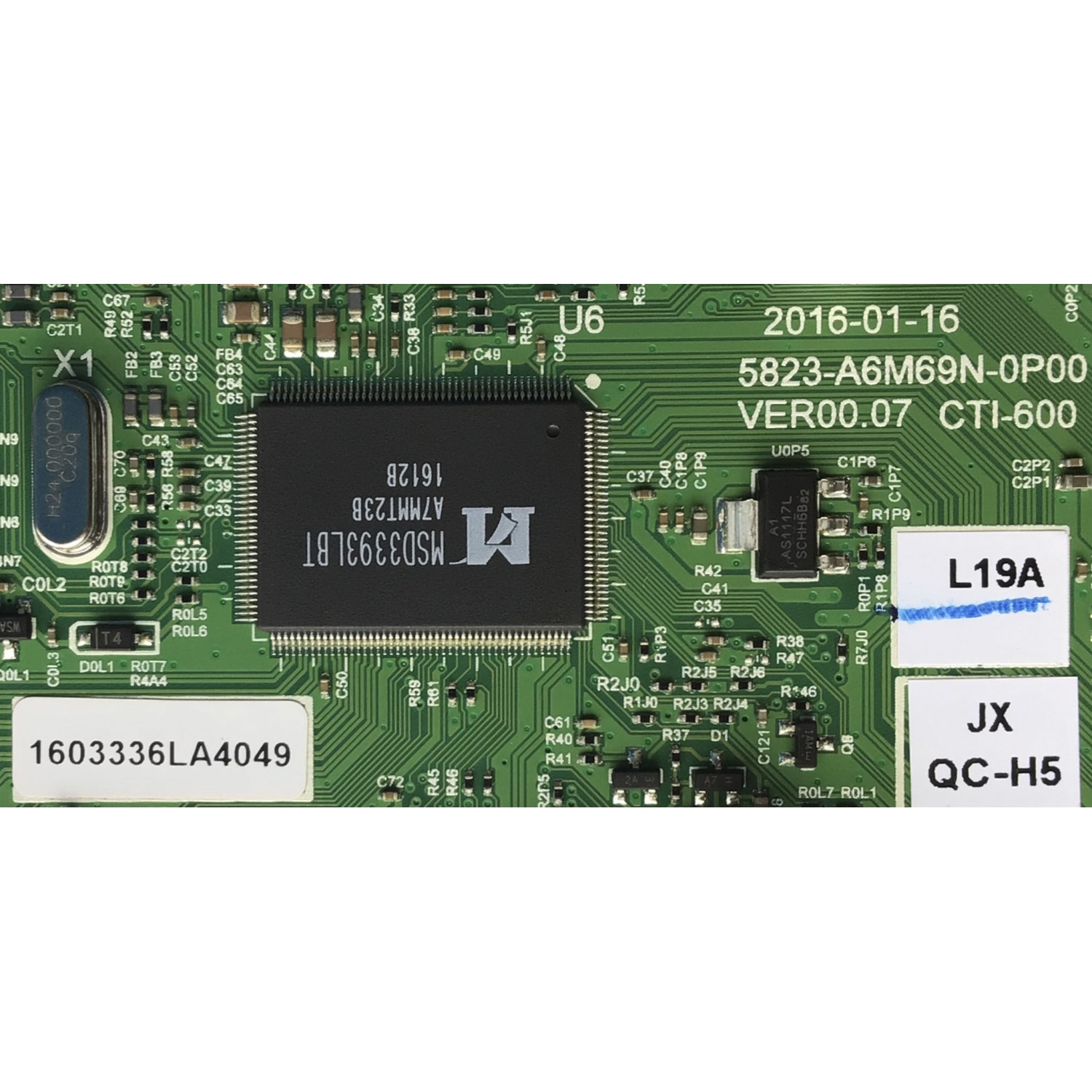 MAIN FUENTE ((COMBO)) PARA TV LG / NUMERO DE PARTE 5823-A6M69N-0P00 ...