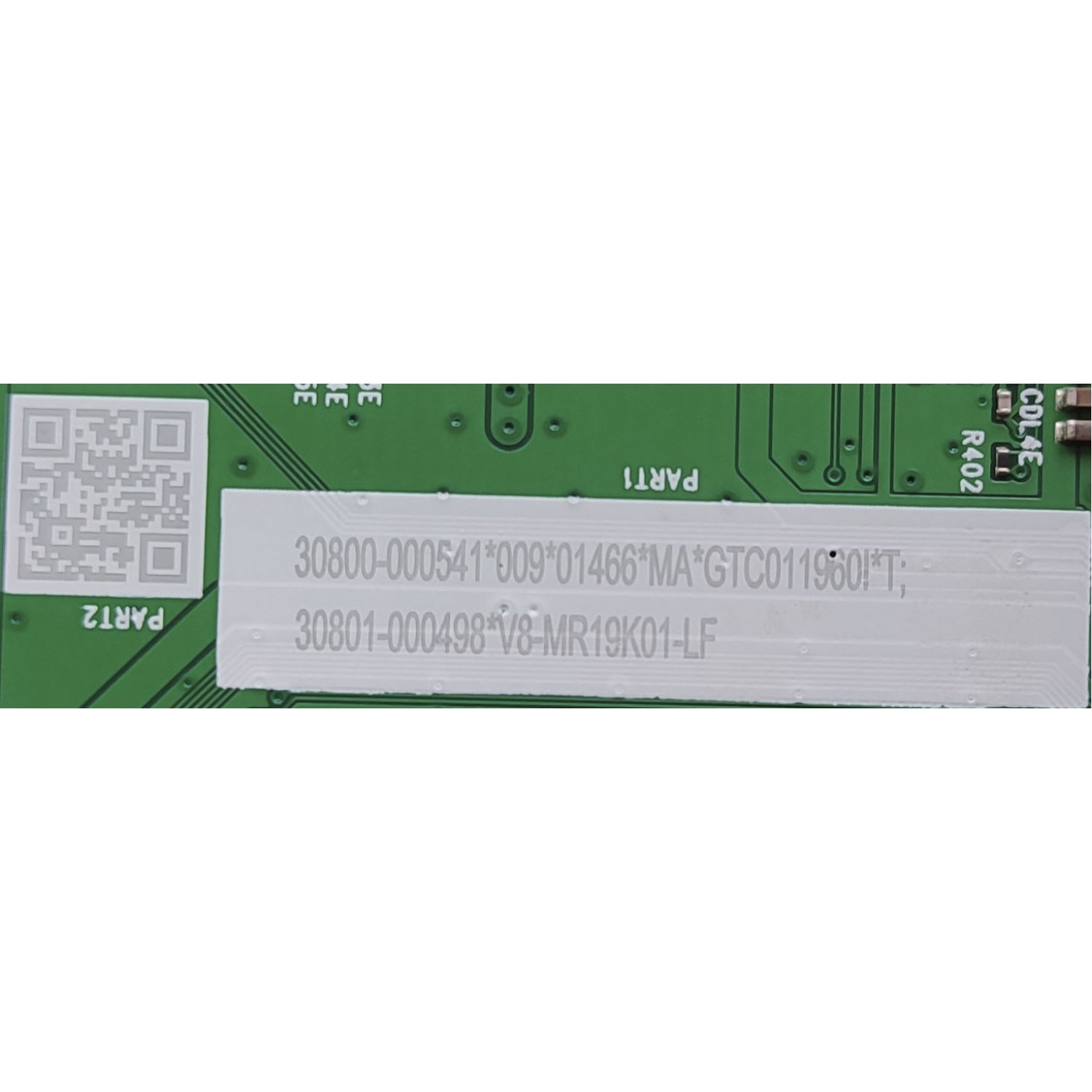 MAIN PARA TV TCL / NUMERO DE PARTE 30800-000541 / 40-MR19G1-MAB2HG ...