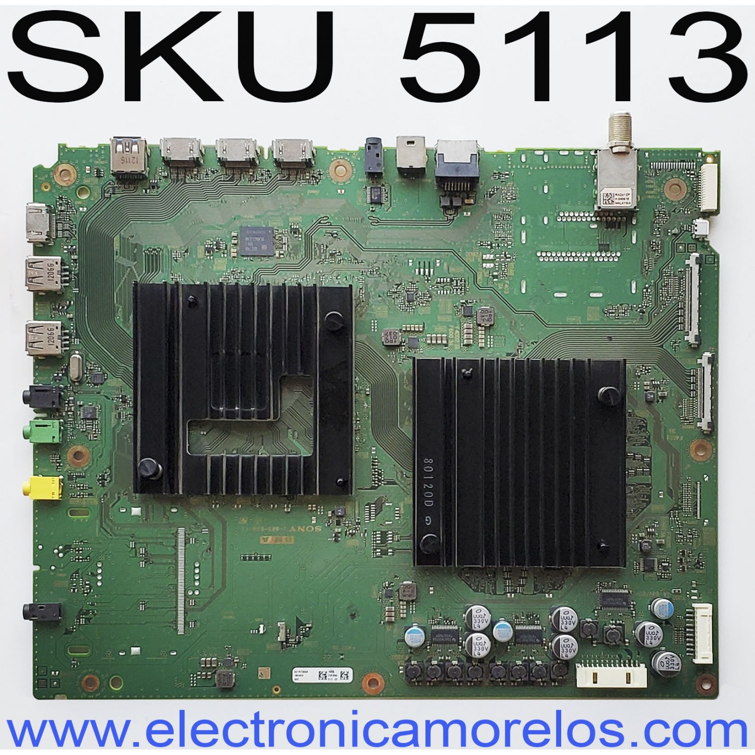 MAIN PARA SMART TV SONY 4K•ANDRID•UHD / NUMERO DE PARTE A2197300A / 1 ...