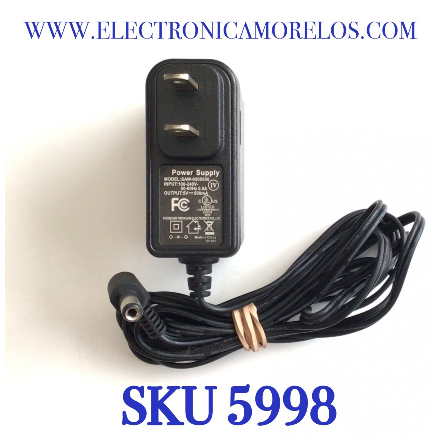 CARGADOR / ADAPTADOR DE FUENTE DE ALIMENTACION POWER SUPPLY / NUMERO DE ...