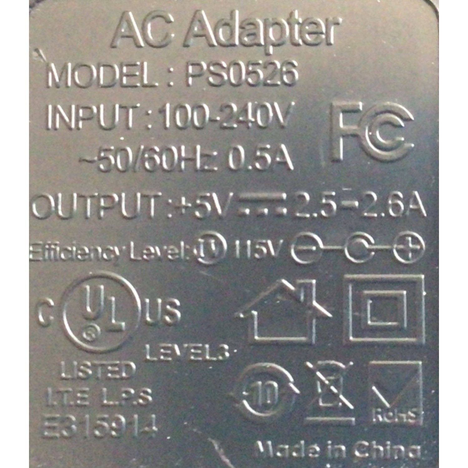 CARGADOR / ADAPTADOR DE FUENTE DE ALIMENTACION AC ADAPTER / VCA-VCD ...