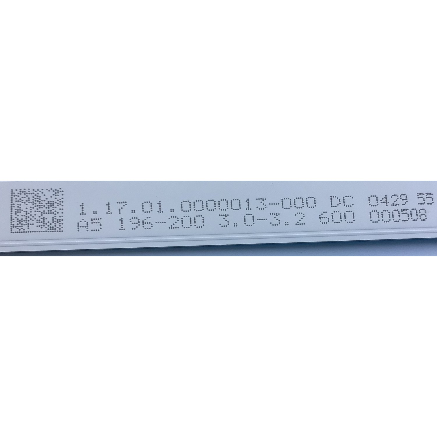 KIT DE LED'S PARA TV SCEPTRE (5 PIEZAS) / NUMERO DE PARTE MS-L3702 V1 ...