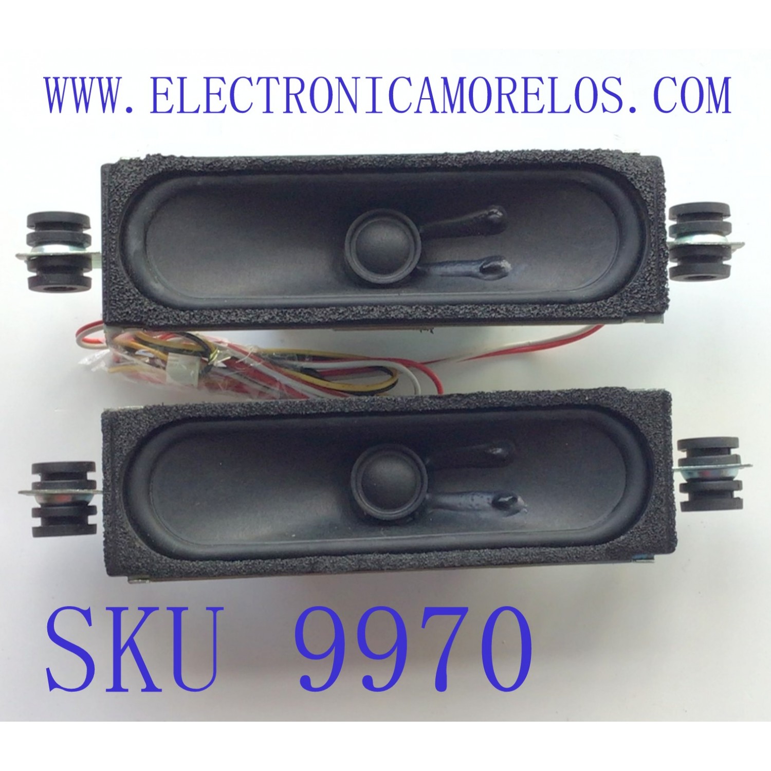 KIT DE BOCINAS PARA TV VIZIO (2 PZ) / NUMERO DE PARTE 033515084433 / 8Ω ...