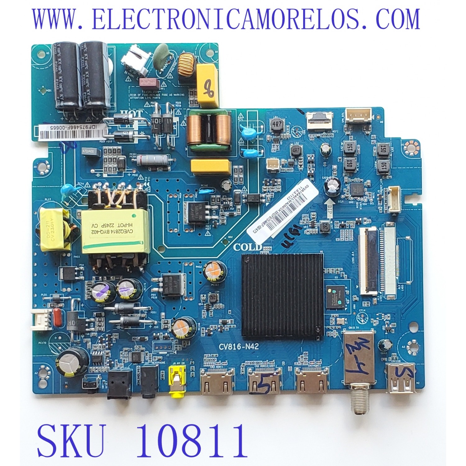 MAIN FUENTE ((COMBO)) PARA TV HKPRO·ROKU TV / NUMERO DE PARTE ...