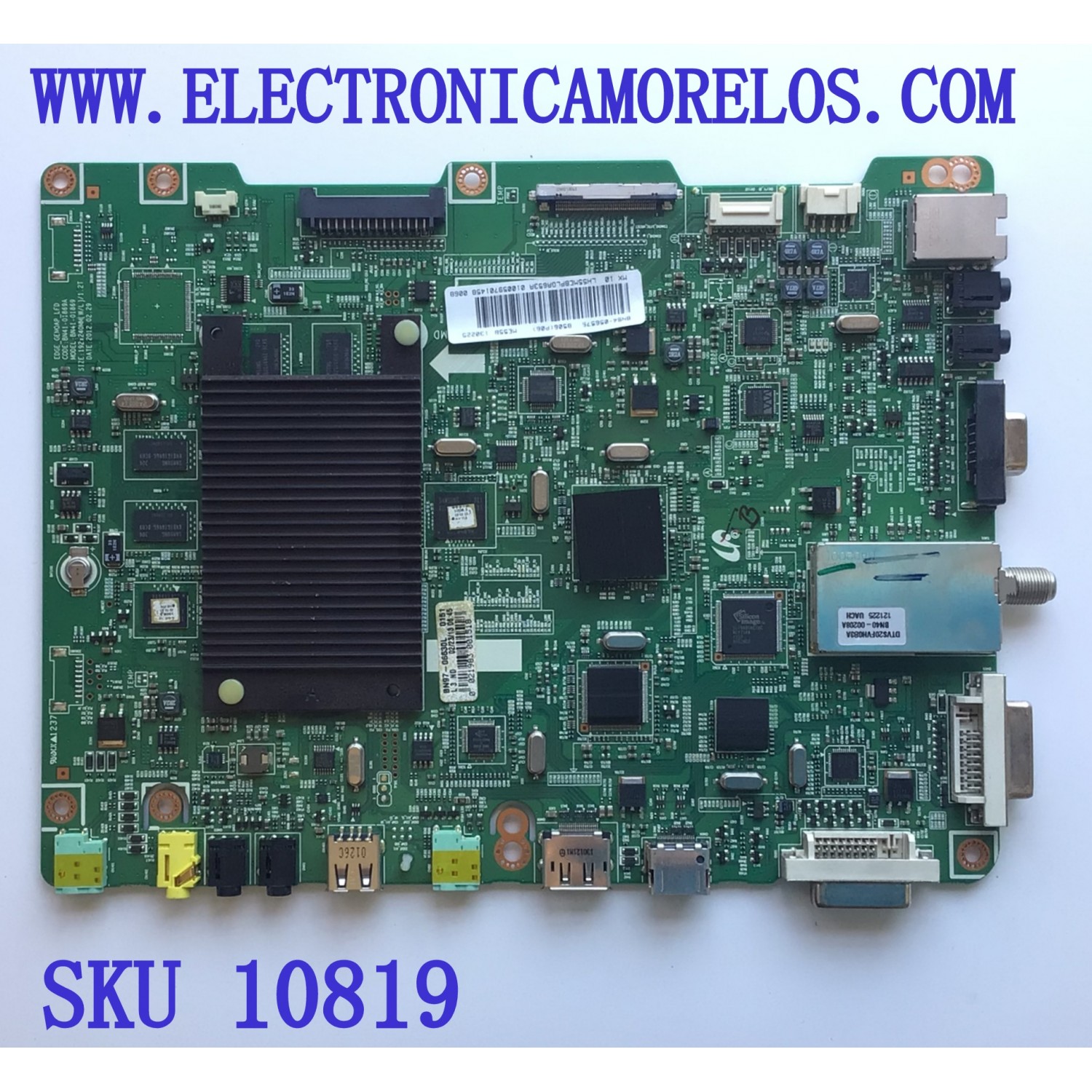 MAIN PARA TV SAMSUNG / NUMERO DE PARTE BN94-05657S / BN41-01869A / BN97 ...