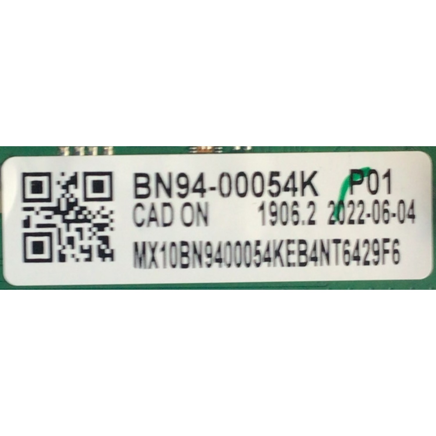 MAIN PARA TV SAMSUNG 4K·UHD·HDR / NUMERO DE PARTE BN94-00054K / BN41 ...