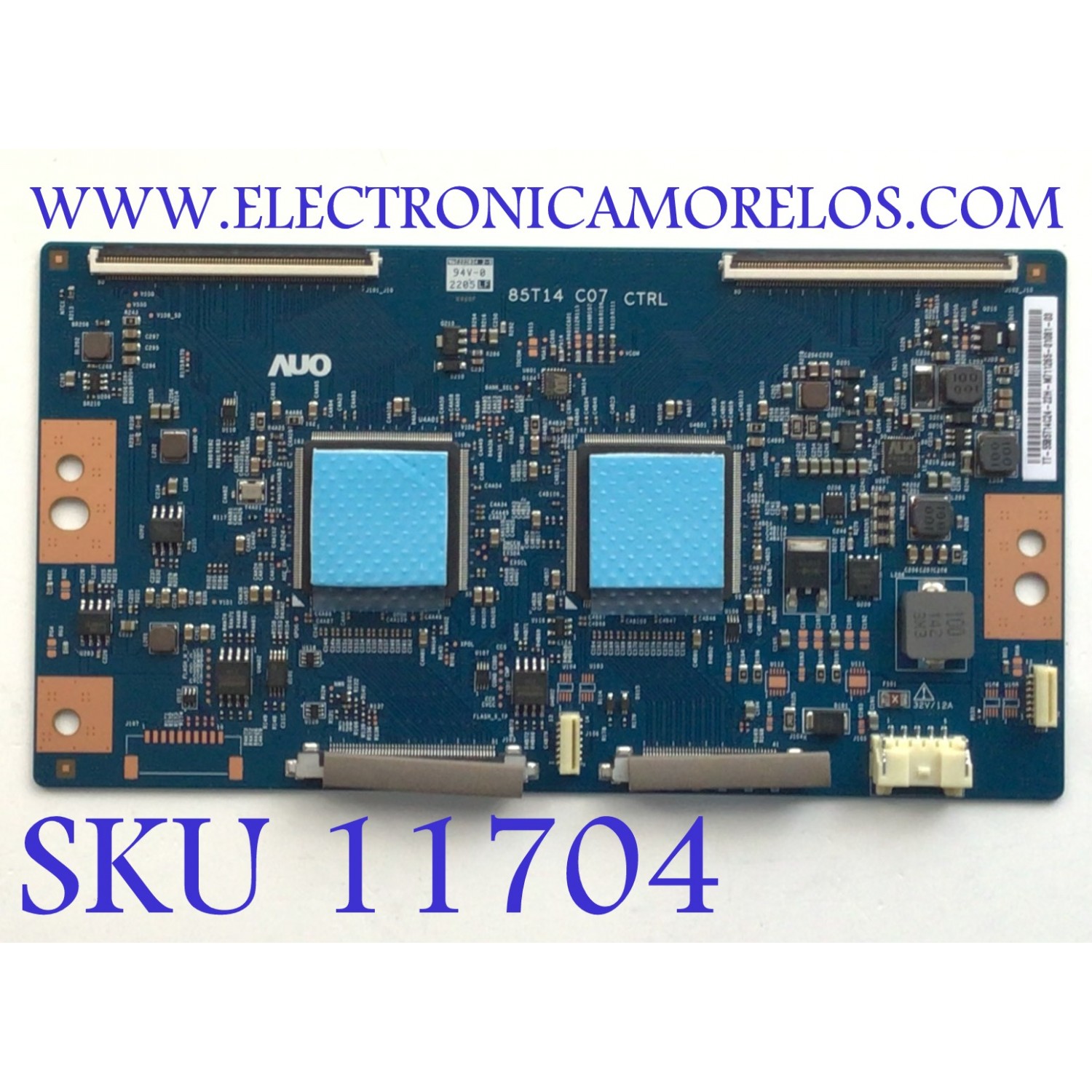 T-CON PARA TV SONY / NUMERO DE PARTE 55.85T14.C24 / 85T14 C07 CTRL ...