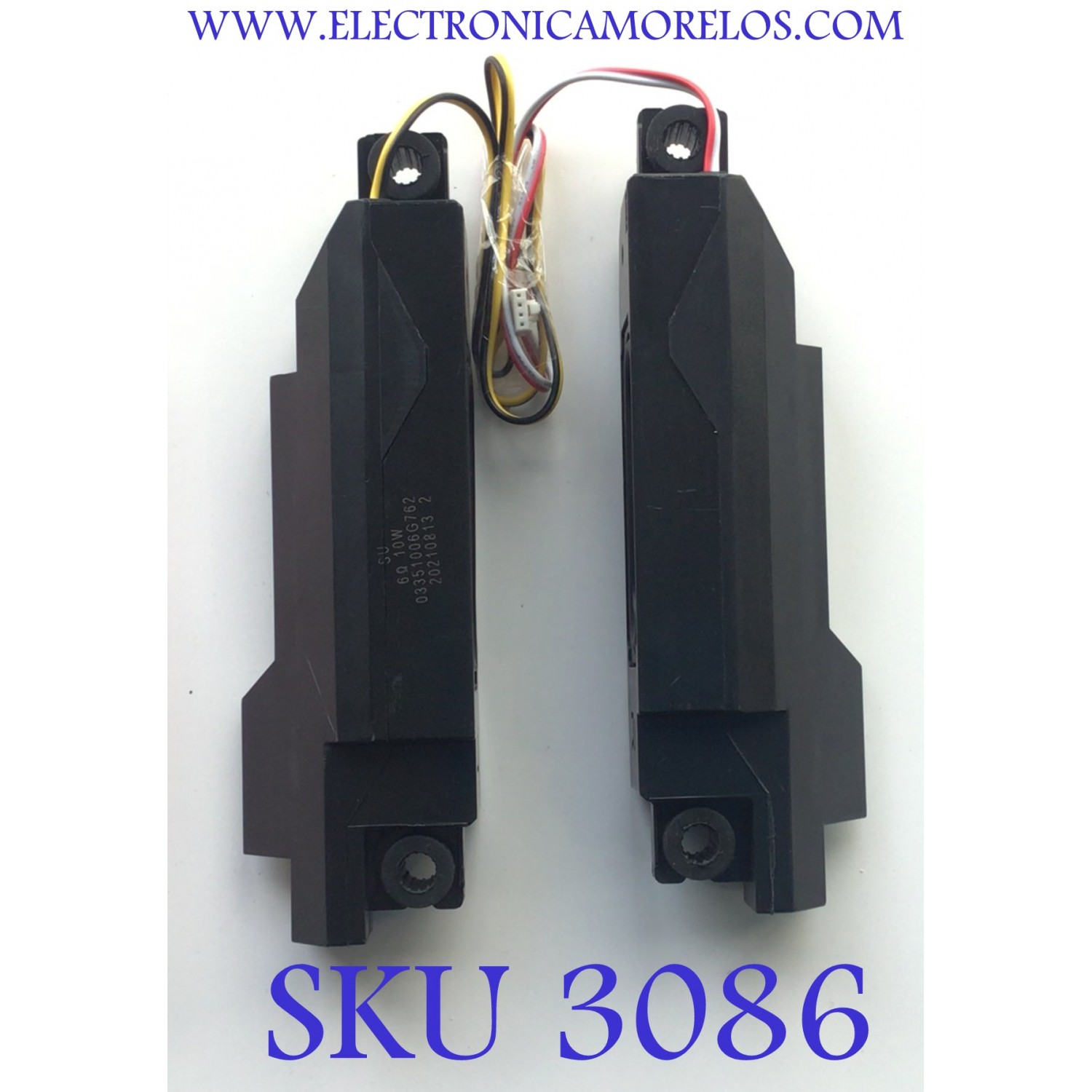 KIT DE BOCINAS PARA TV INSIGNIA ( 2 PZ ) / NUMERO DE PARTE 03351006G762 ...