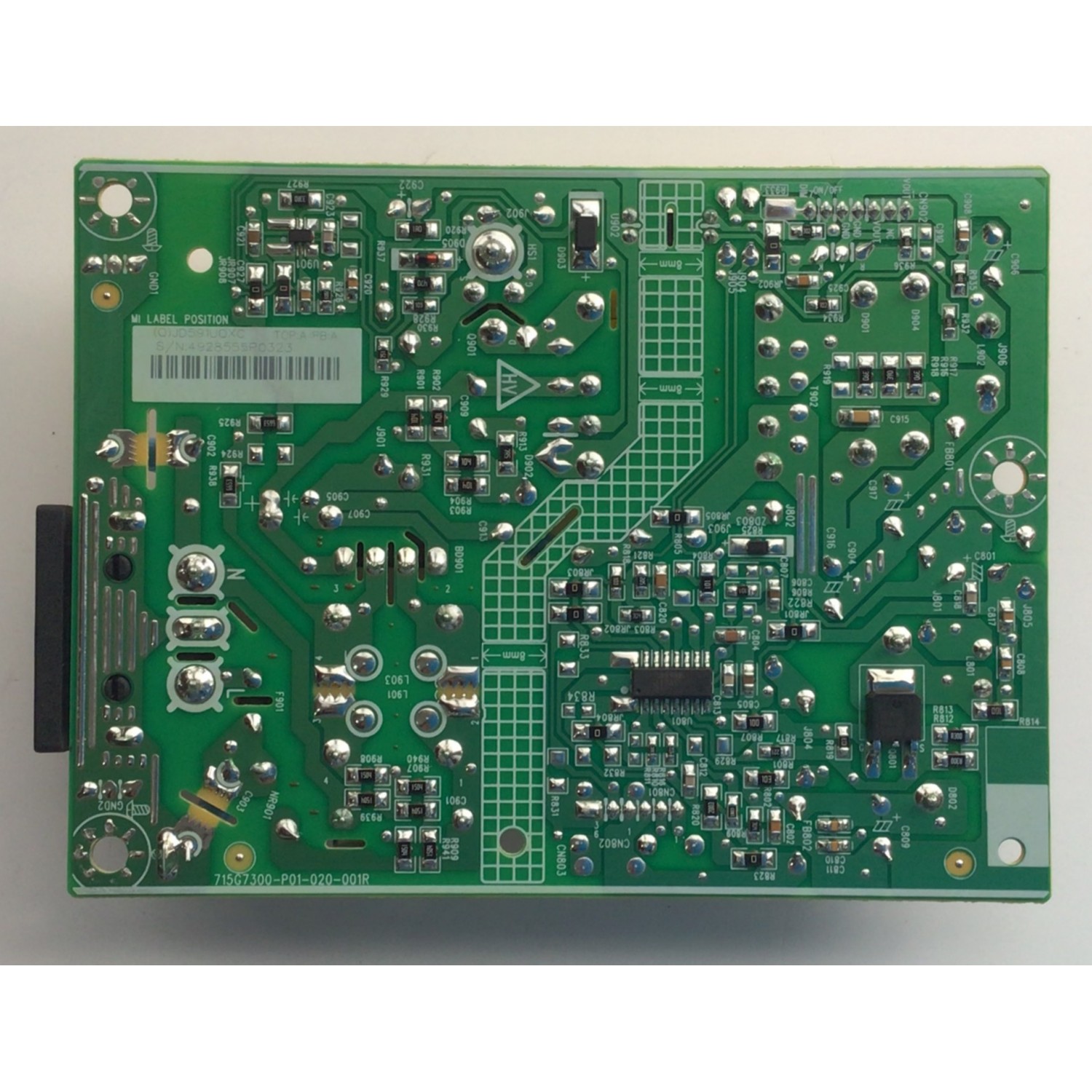 FUENTE PARA MONITOR ASUS / NUMERO DE PARTE JD591UQXC / 715G7300-P01-020 ...