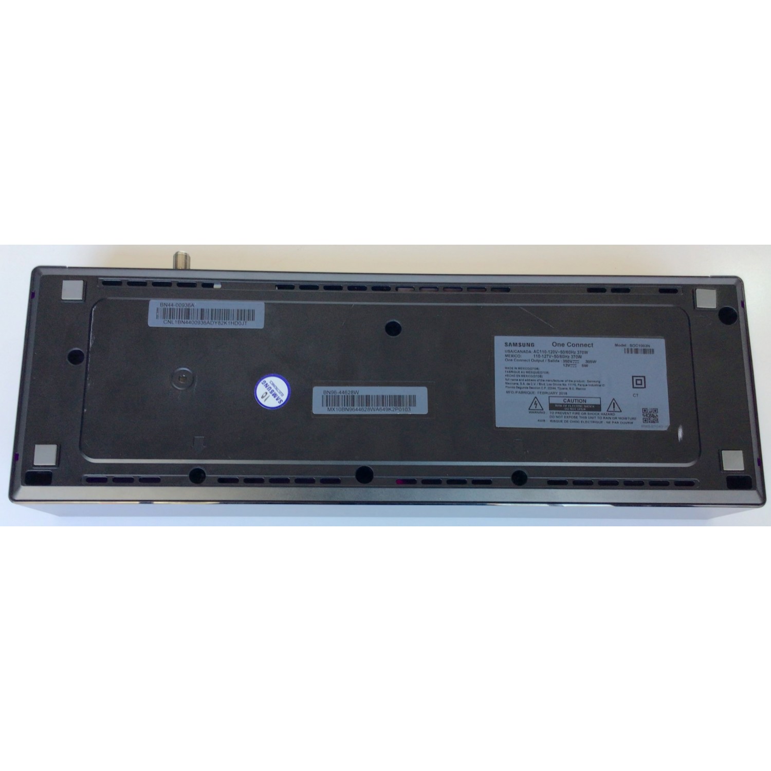 ONE CONNECT MODEL: SOC1003N / NUMERO DE PARTE BN96-44628W / BN44-00936A ...