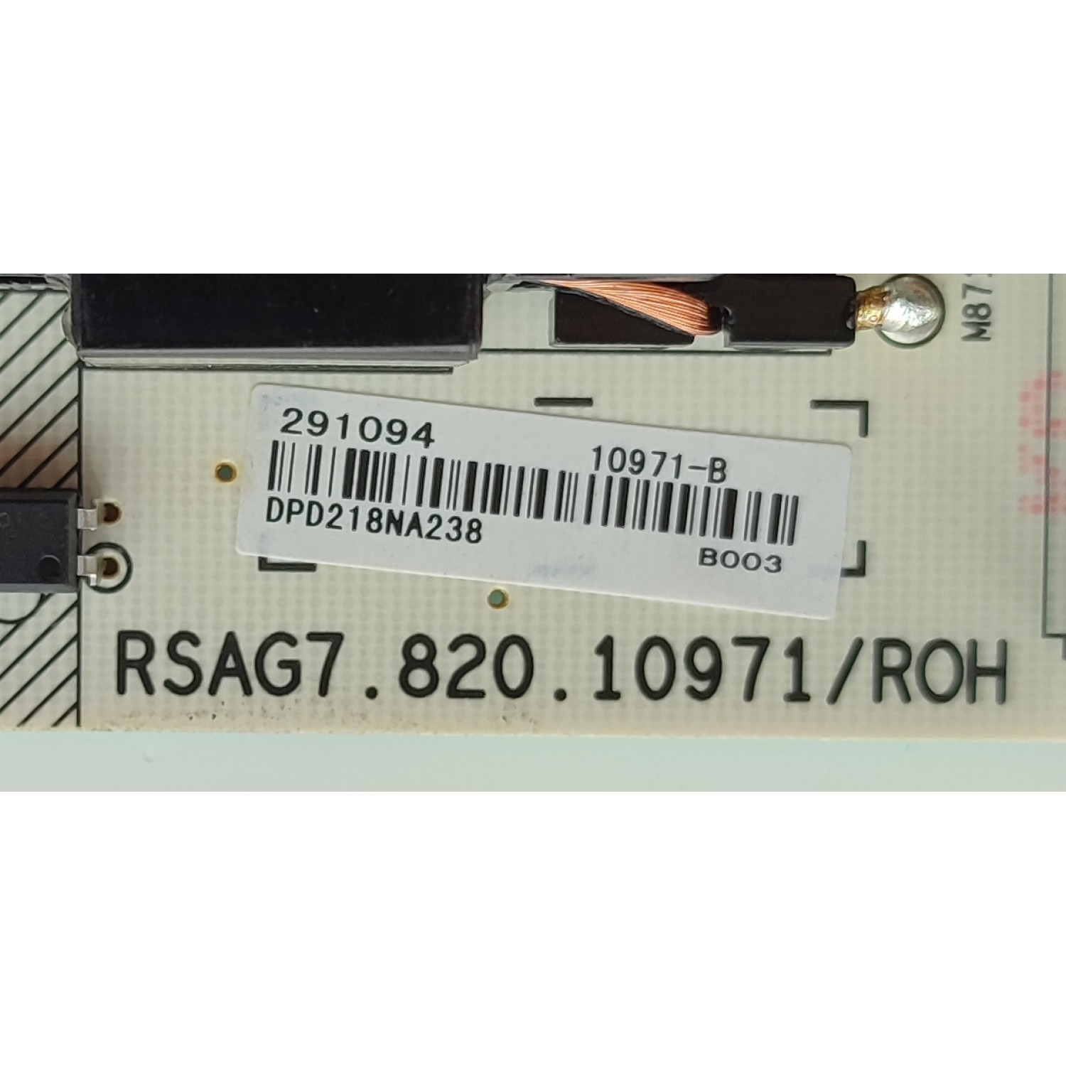 FUENTE DE PODER PARA TV TOSHIBA / NUMERO DE PARTE 291094 / RSAG7.820. ...