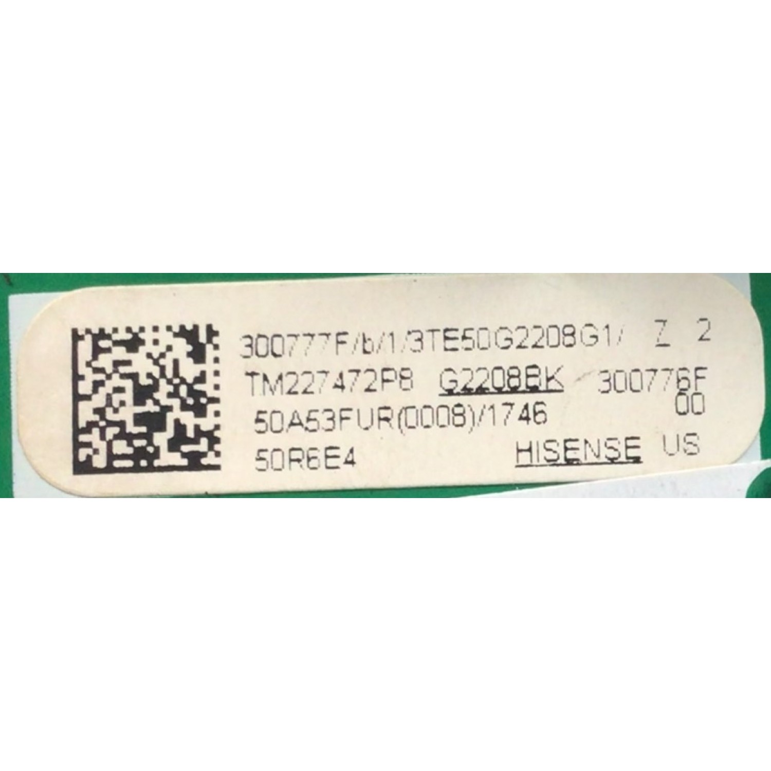 MAIN FUENTE (COMBO) PARA TV HISENSE·ROKU TV 4K·UHD·HDR / NUMERO DE ...